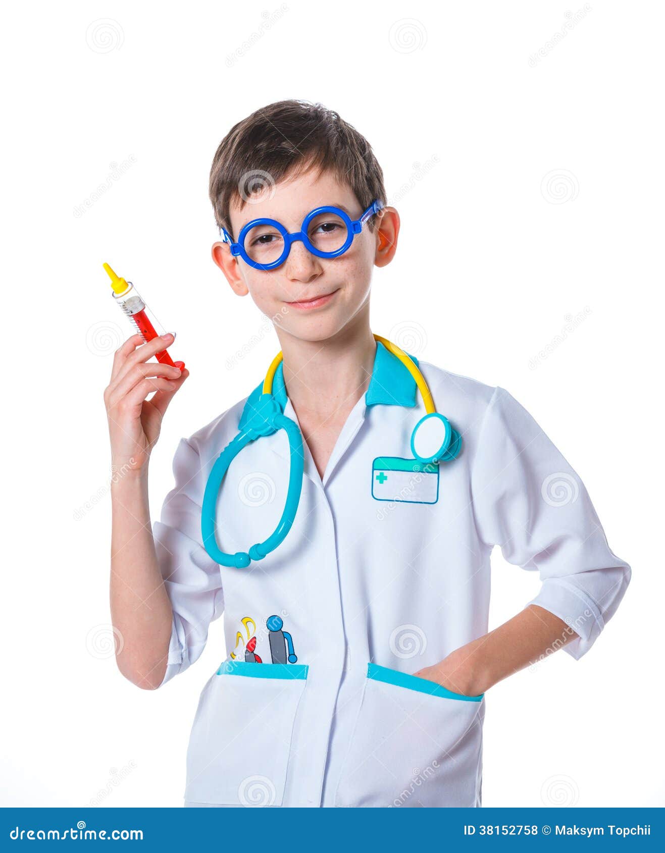 Little doctor. stock photo. Image of people, child, medical - 38152758