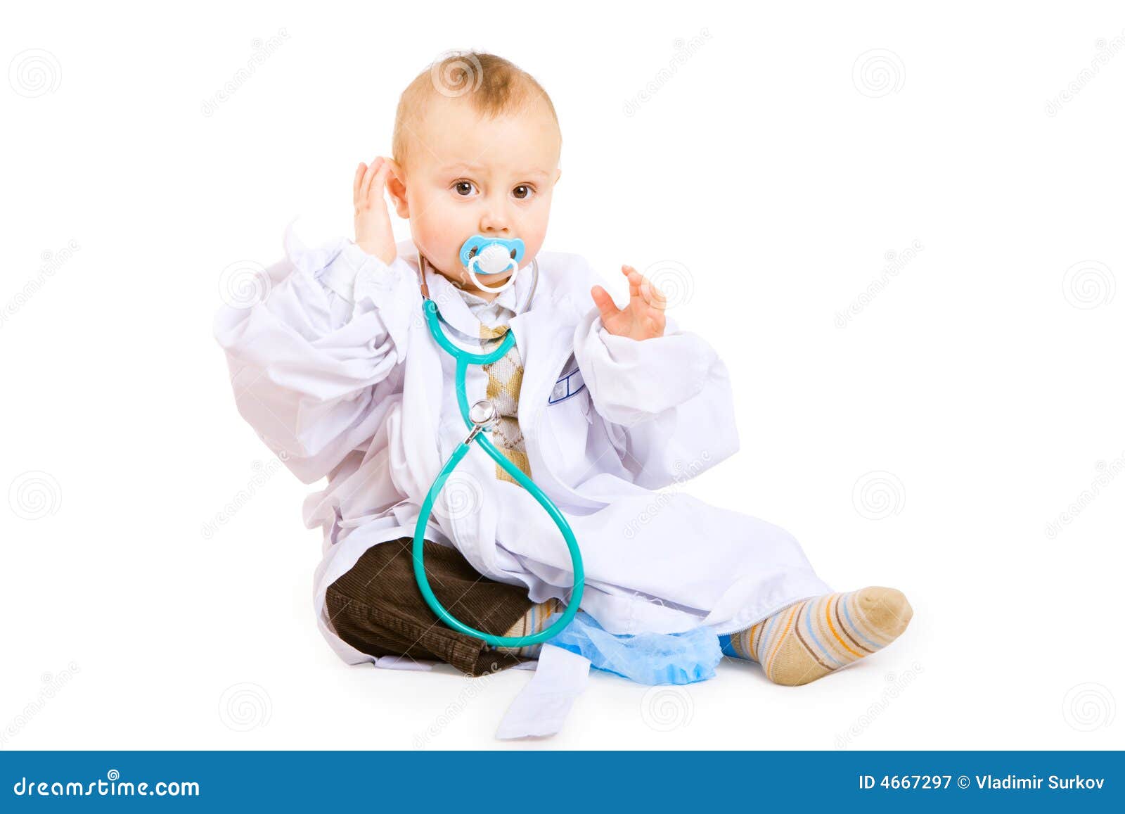 Little doctor stock image. Image of child, american, care - 4667297