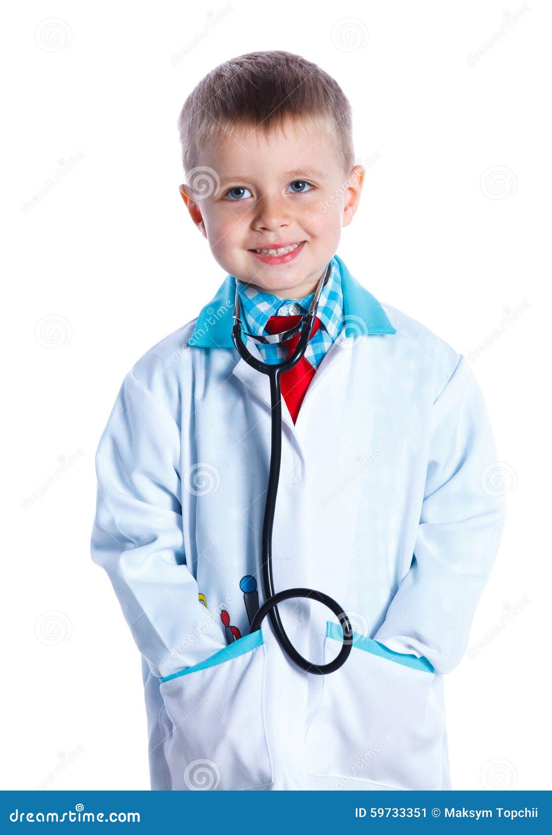 Little doctor stock image. Image of cute, female, health - 59733351