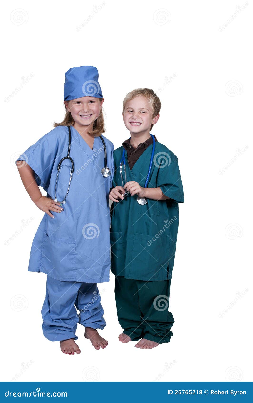 Little Doctors stock photo. Image of portrait, face, doctor - 26765218