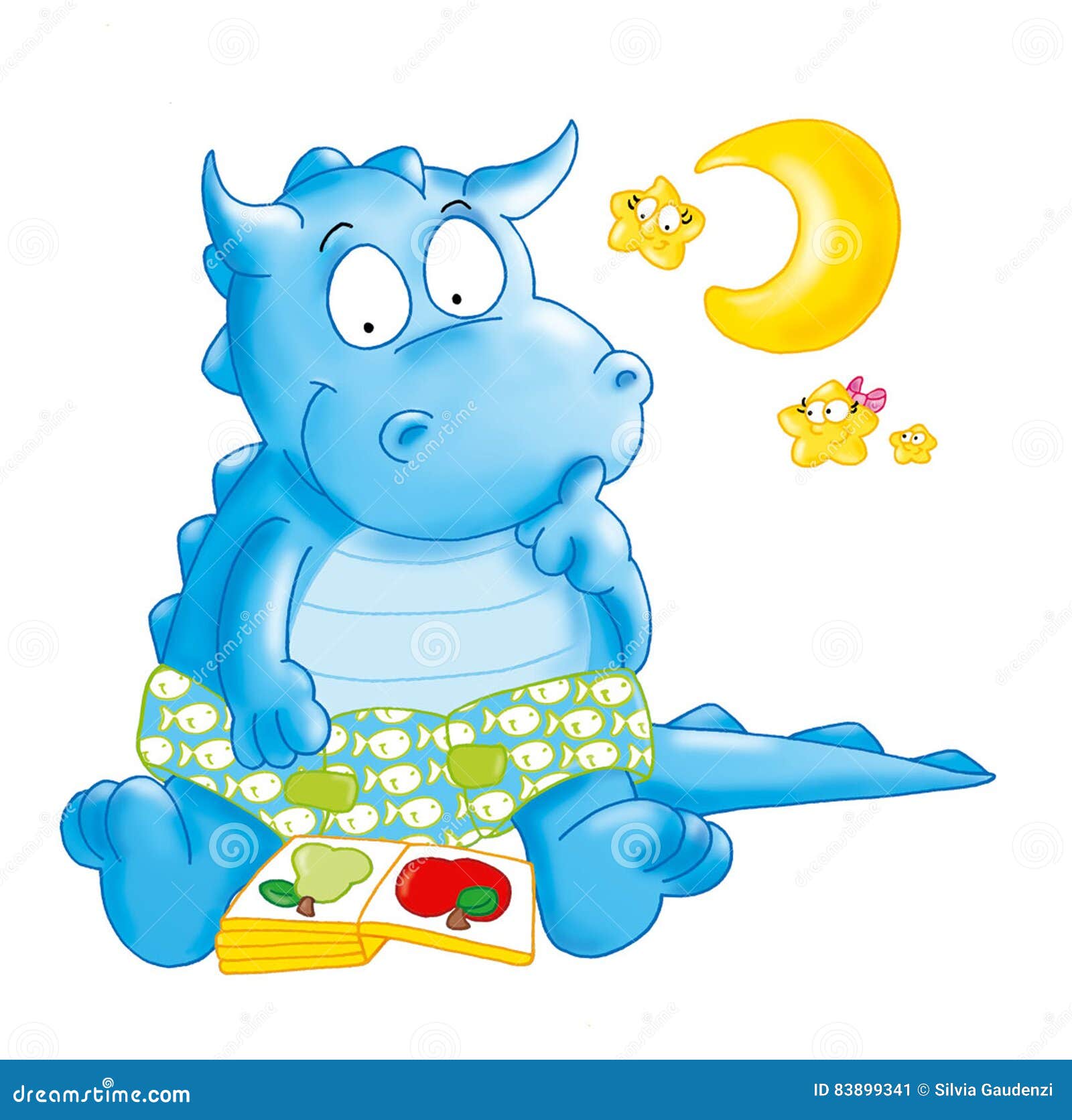 Dragon Eats Ramen Noodle Cartoon Vector | CartoonDealer.com #252966501