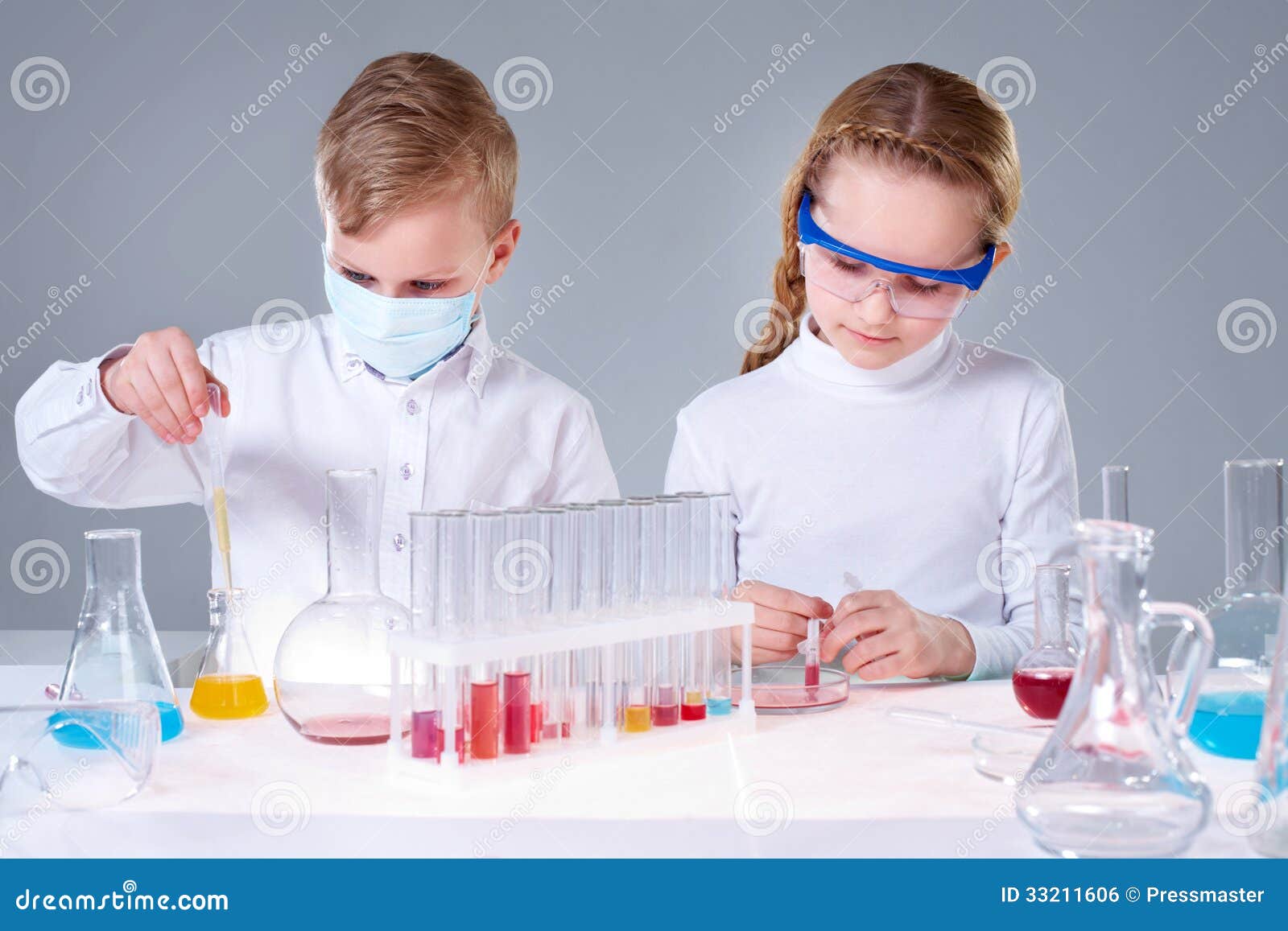 Little experts stock photo. Image of biotechnology, biochemistry - 33211606