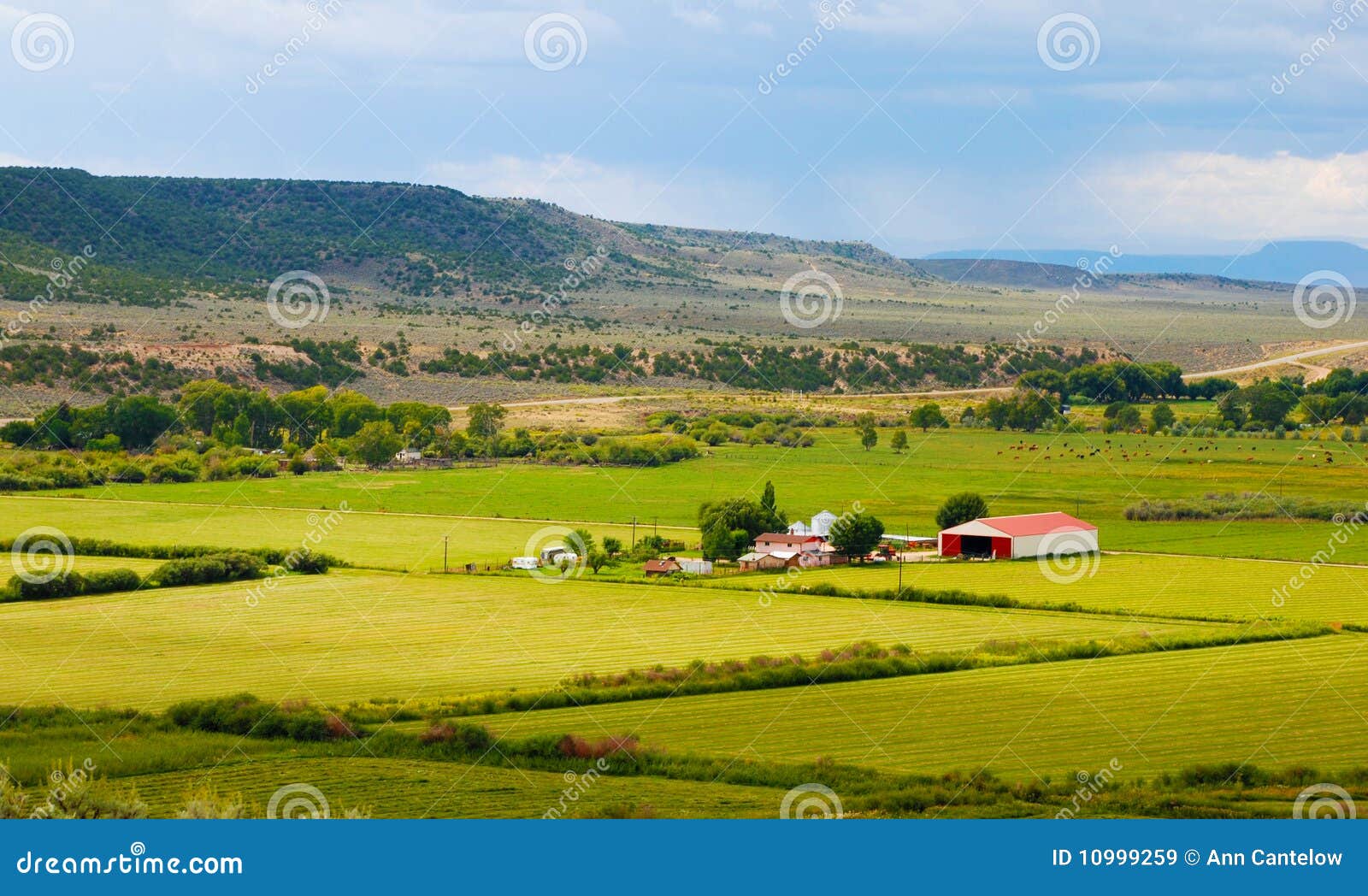 Little Farm in the Desert stock image. Image of steppe - 10999259