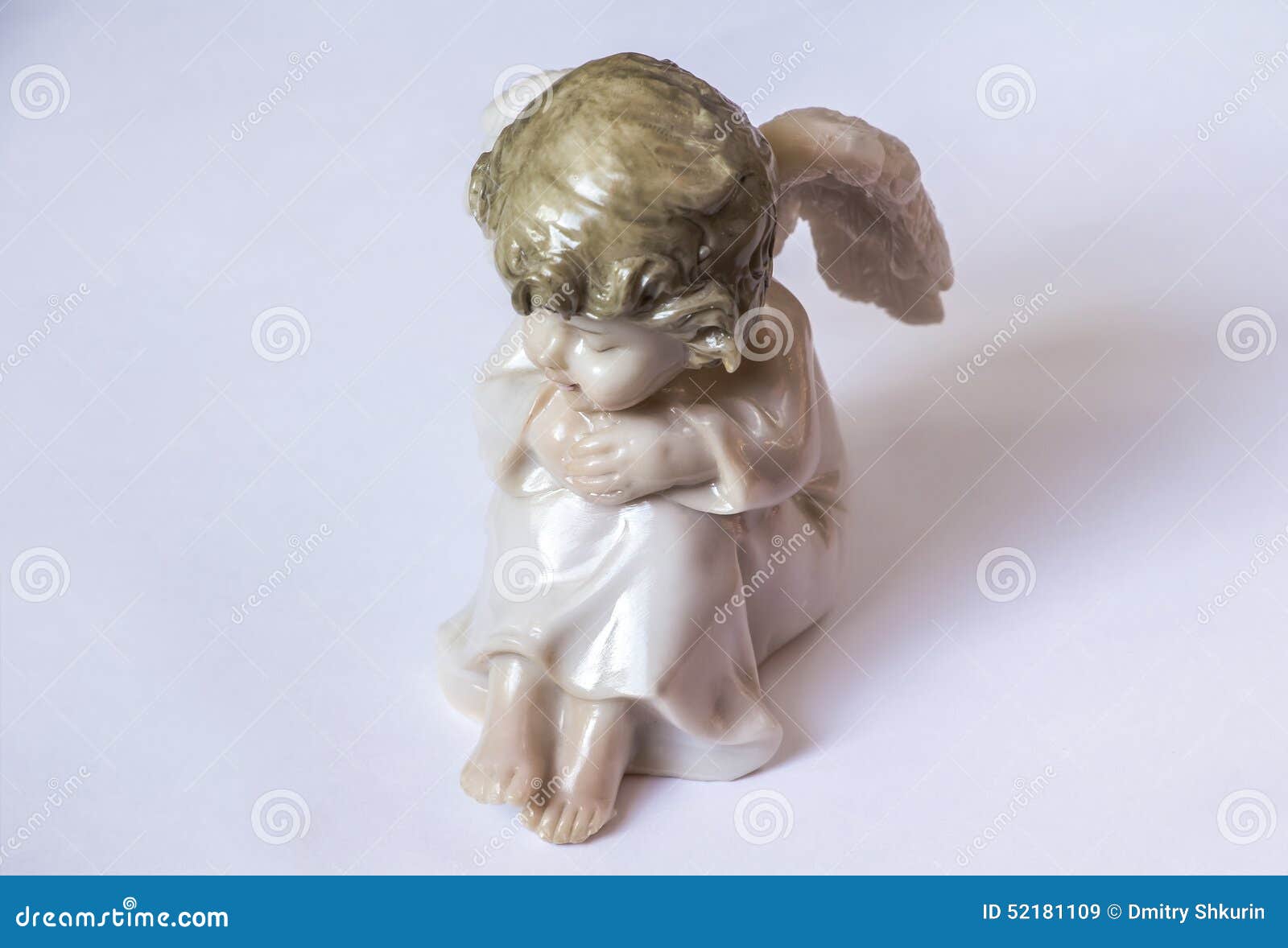 Little figure of angel stock image. Image of profile - 52181109