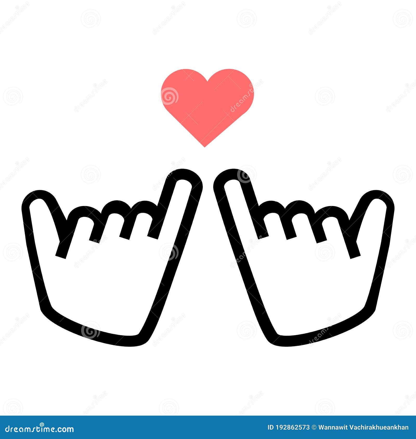 Little Finger Up Vector Sign. Hand Gesture With Pinky Meaning I Swear ...