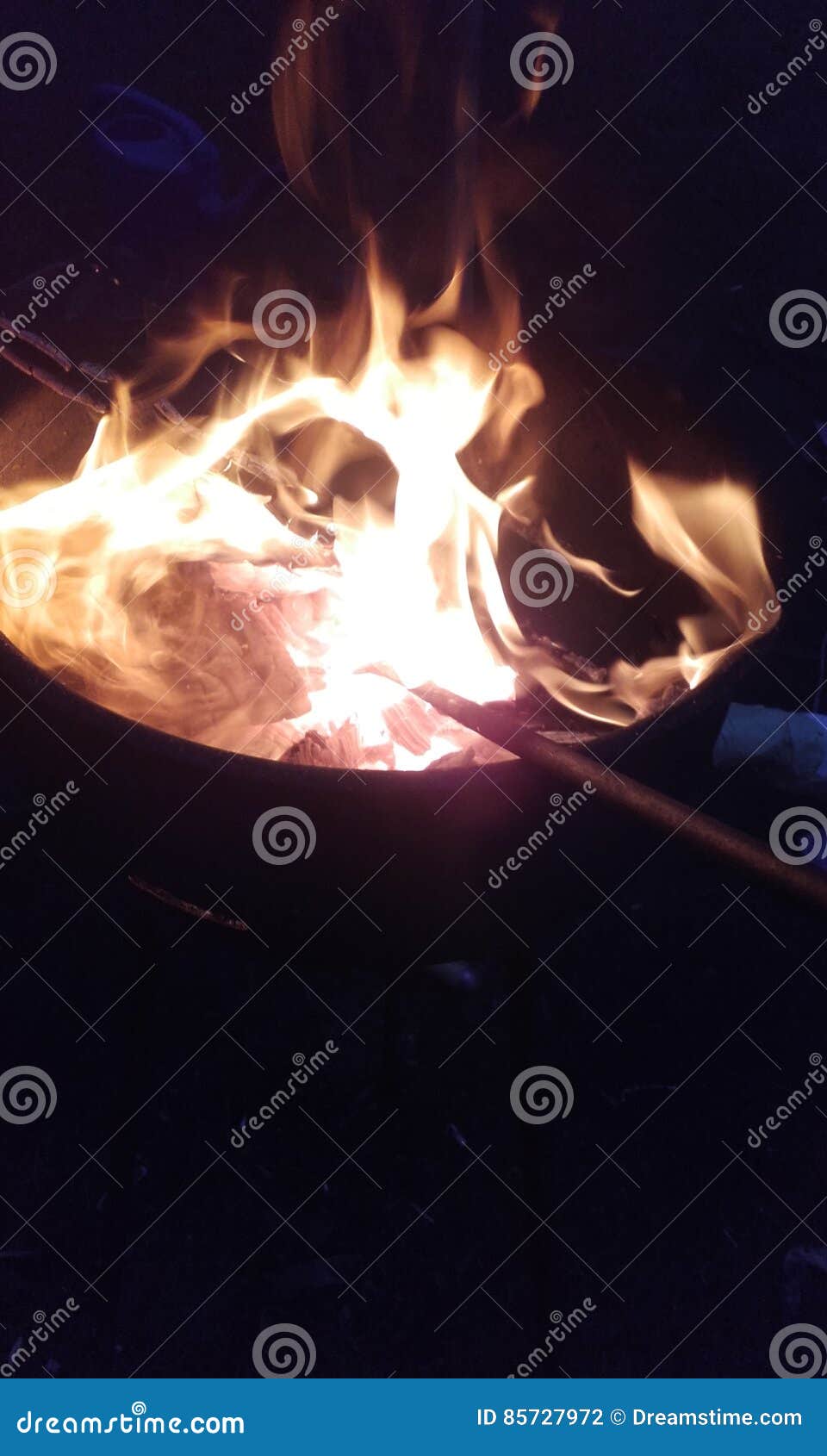 Little Fire stock photo. Image of simple, little, yellow - 85727972
