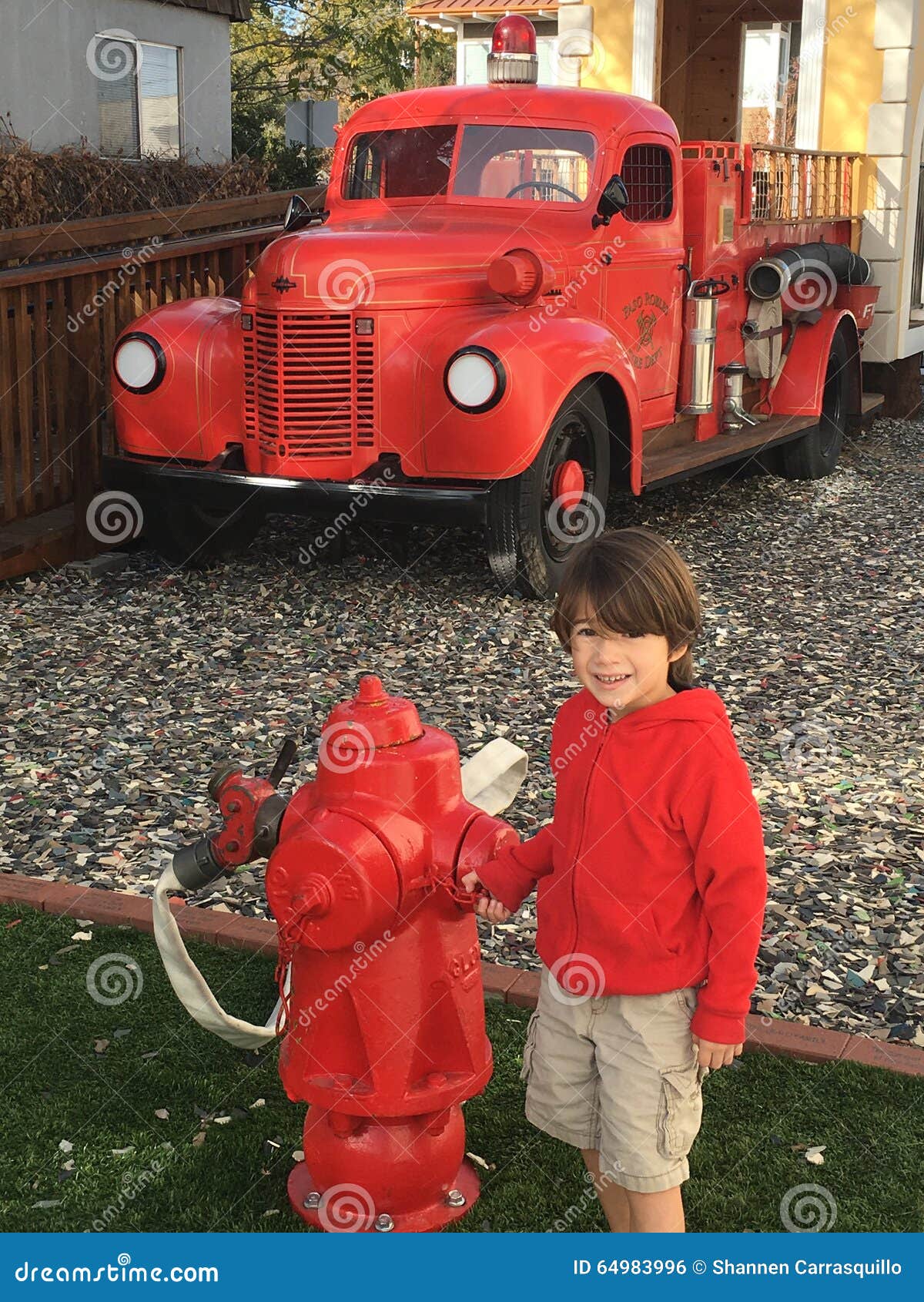 Little fireman editorial photo. Image of fireman, little - 64983996