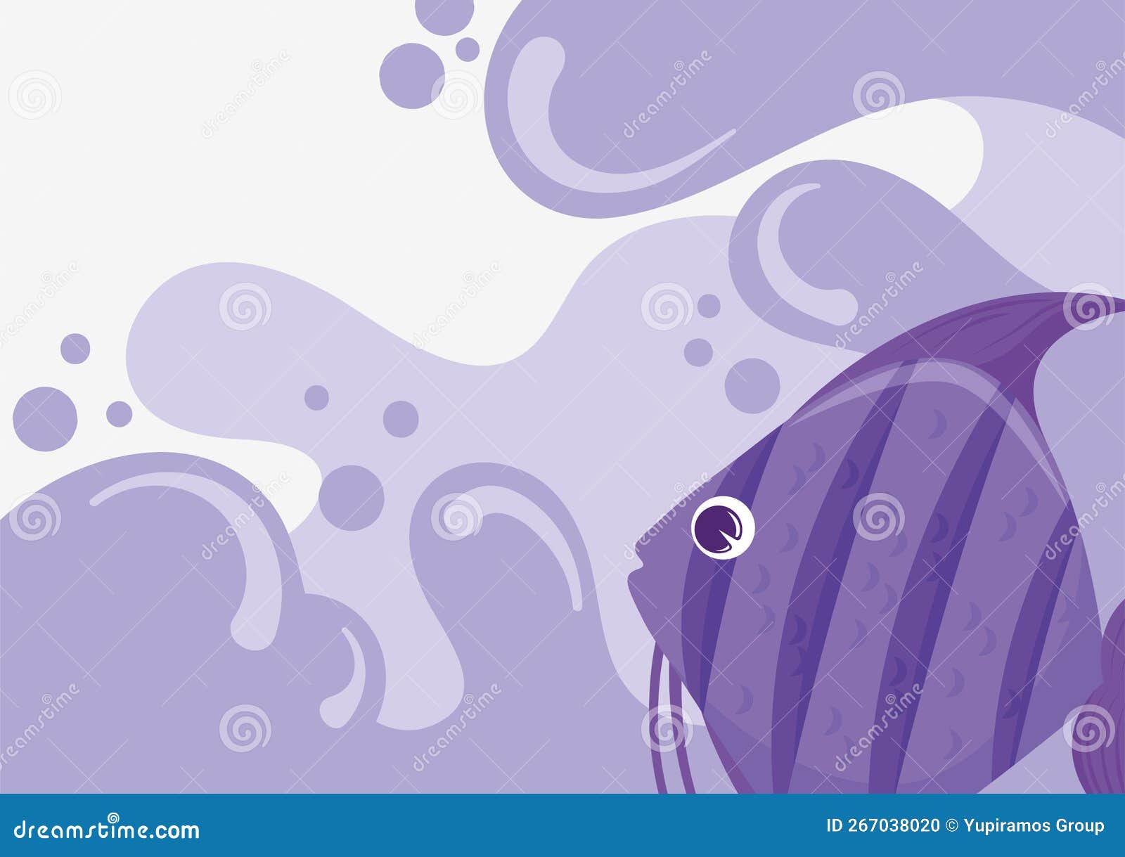 Little fish cartoon stock vector. Illustration of cartoon - 267038020