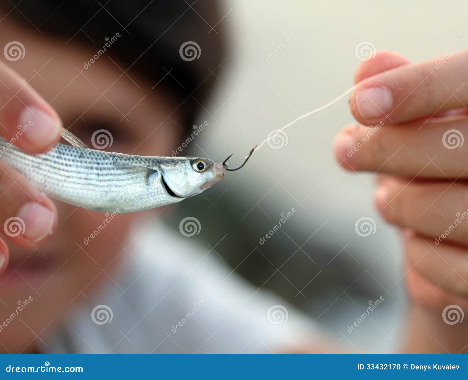 Little fish stock photo. Image of animal, fingers, relaxation - 33432170