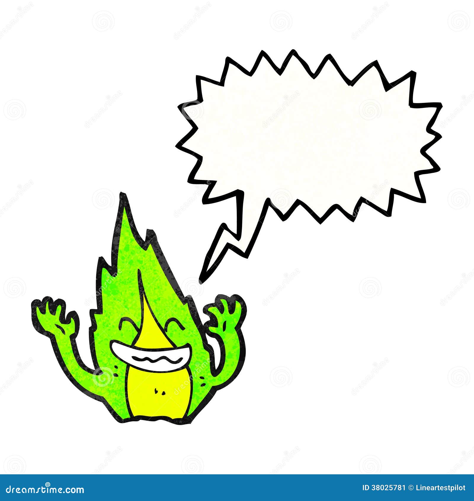 Little Flame Cartoon | CartoonDealer.com #38025781