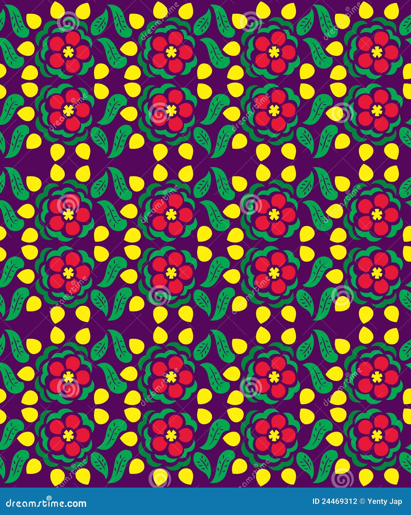 Little Flower Pattern stock vector. Illustration of decorative - 24469312