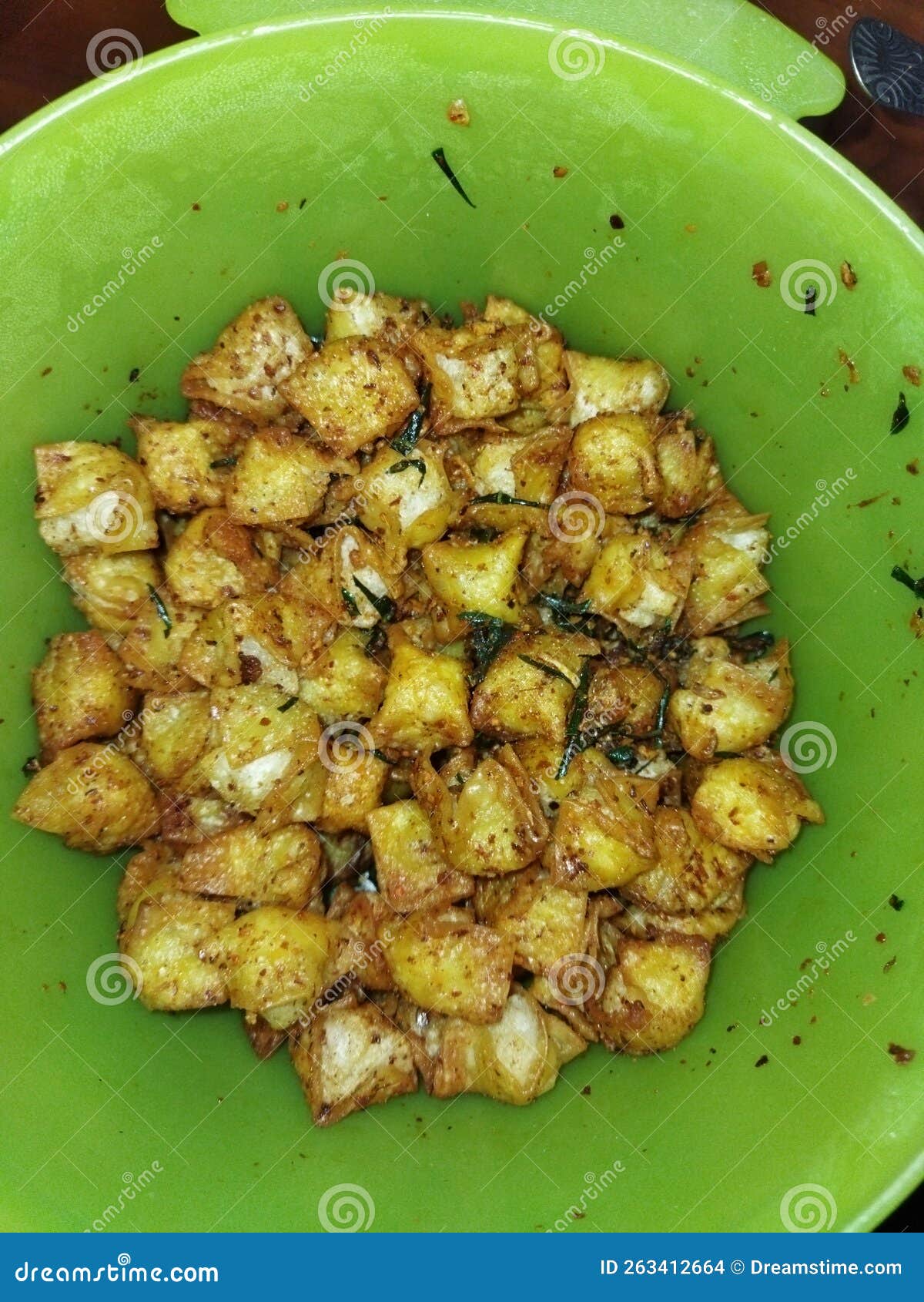 Little fried dimsum stock photo. Image of dish, meal - 263412664