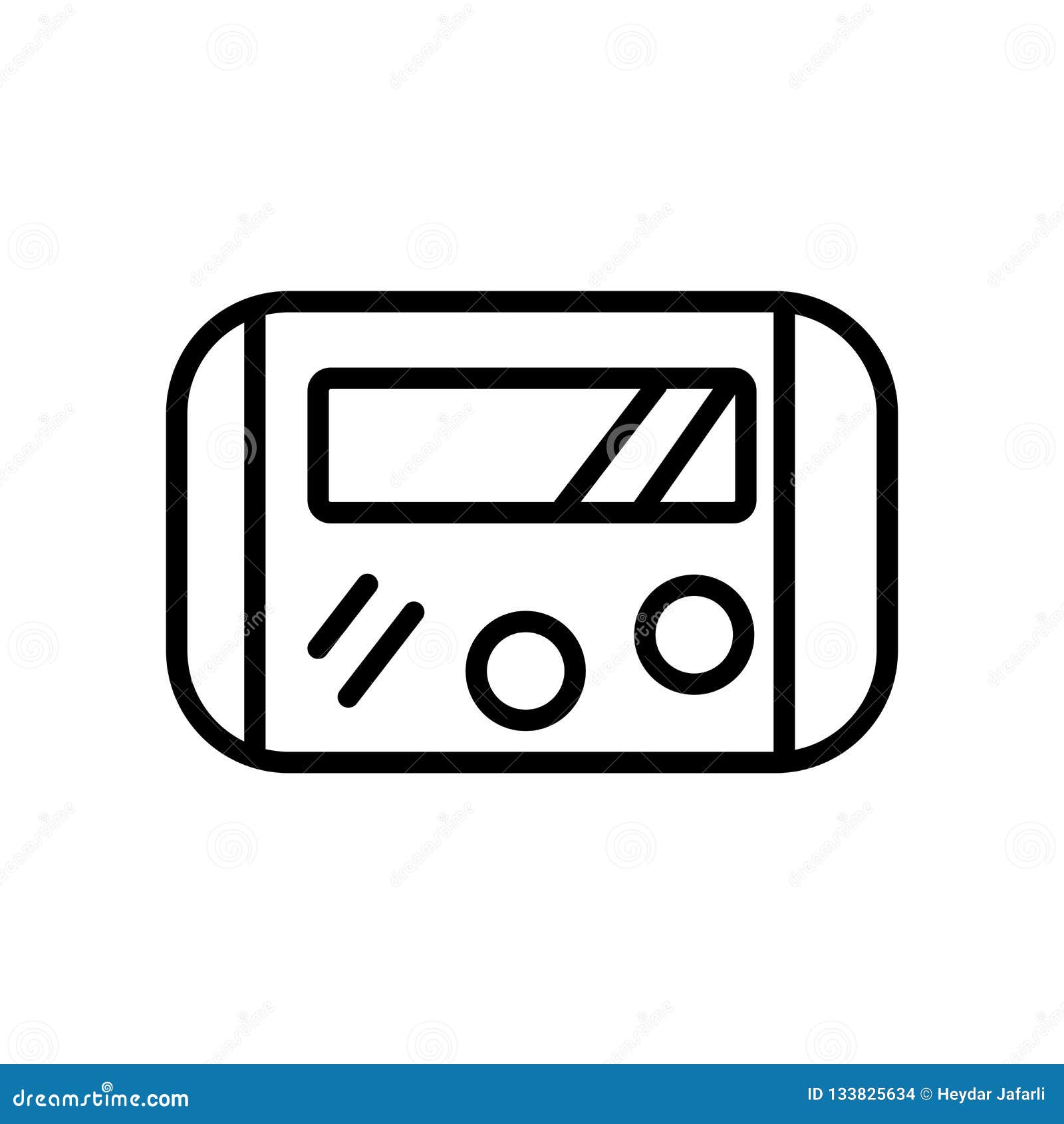 Gameboy Vector Icon Isolated On Transparent Background, Linear G ...