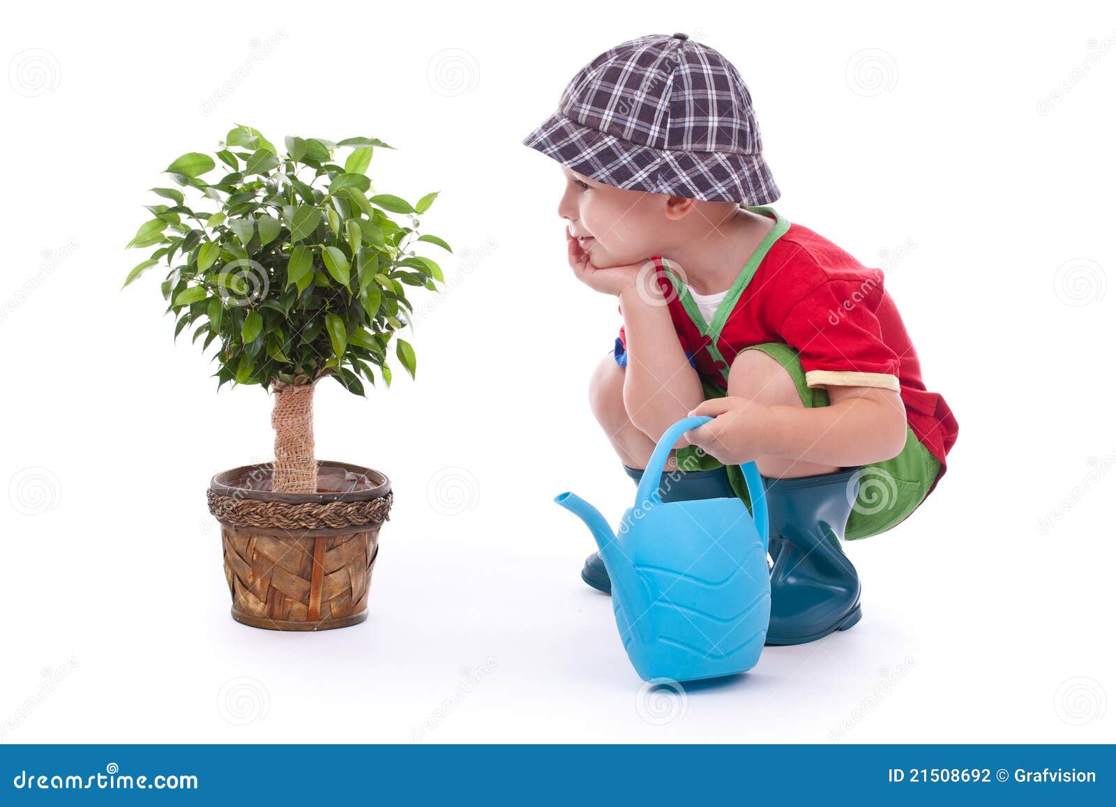 Little gardener boy stock photo. Image of garden, wellingtons - 21508692