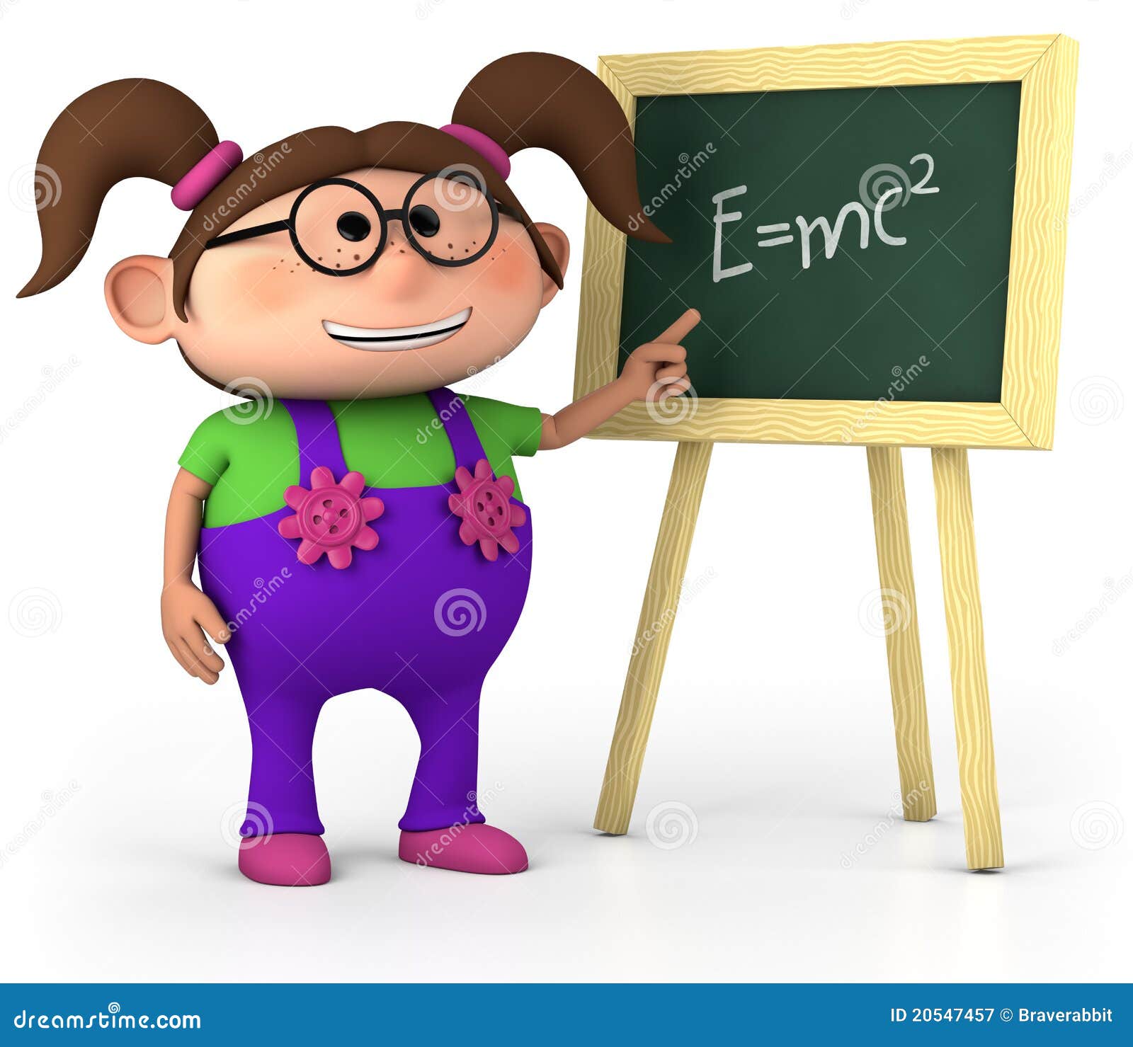 Little genius stock illustration. Illustration of cartoon - 20547457