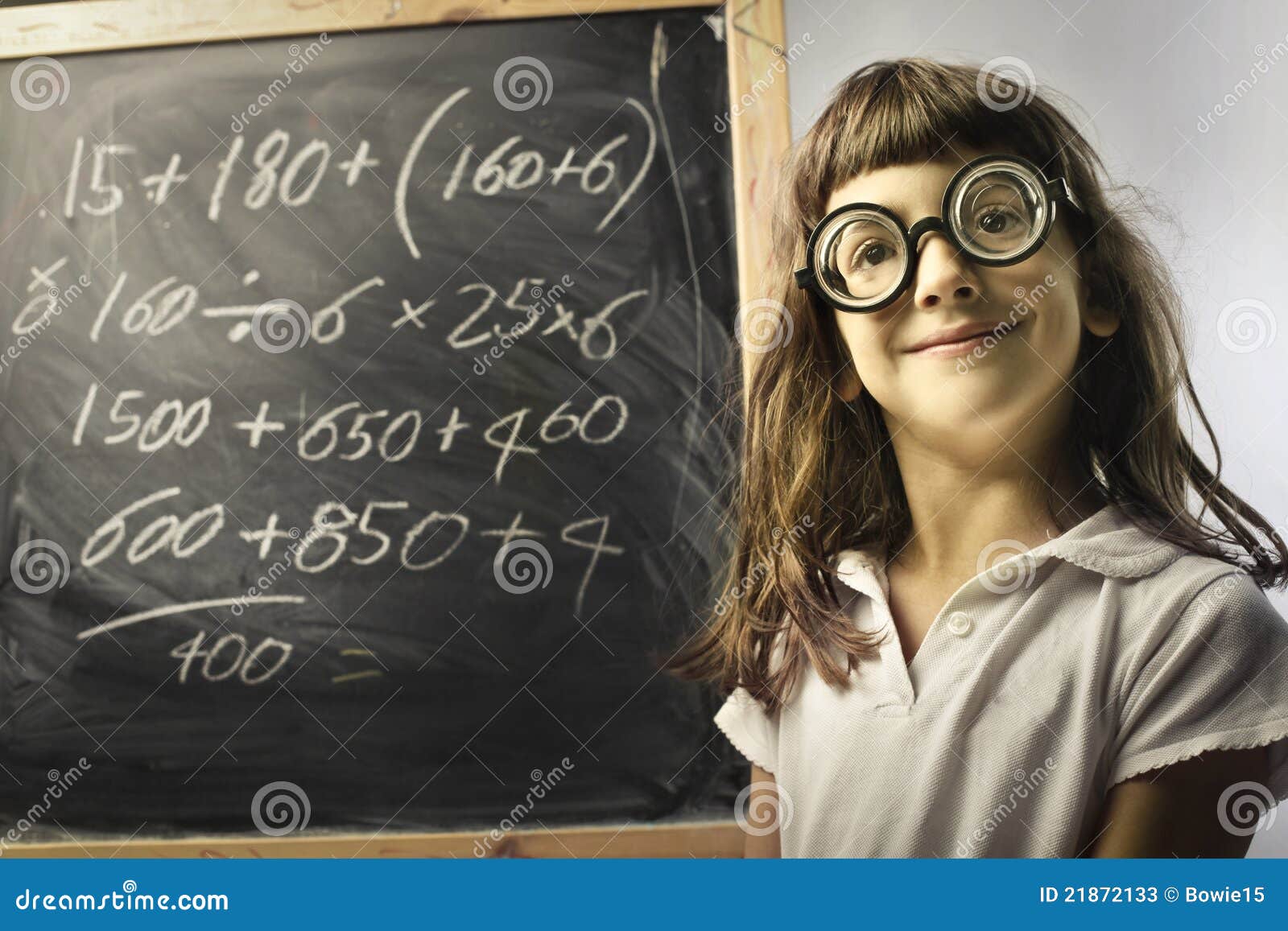 Little genius stock image. Image of baby, slate, happy - 21872133