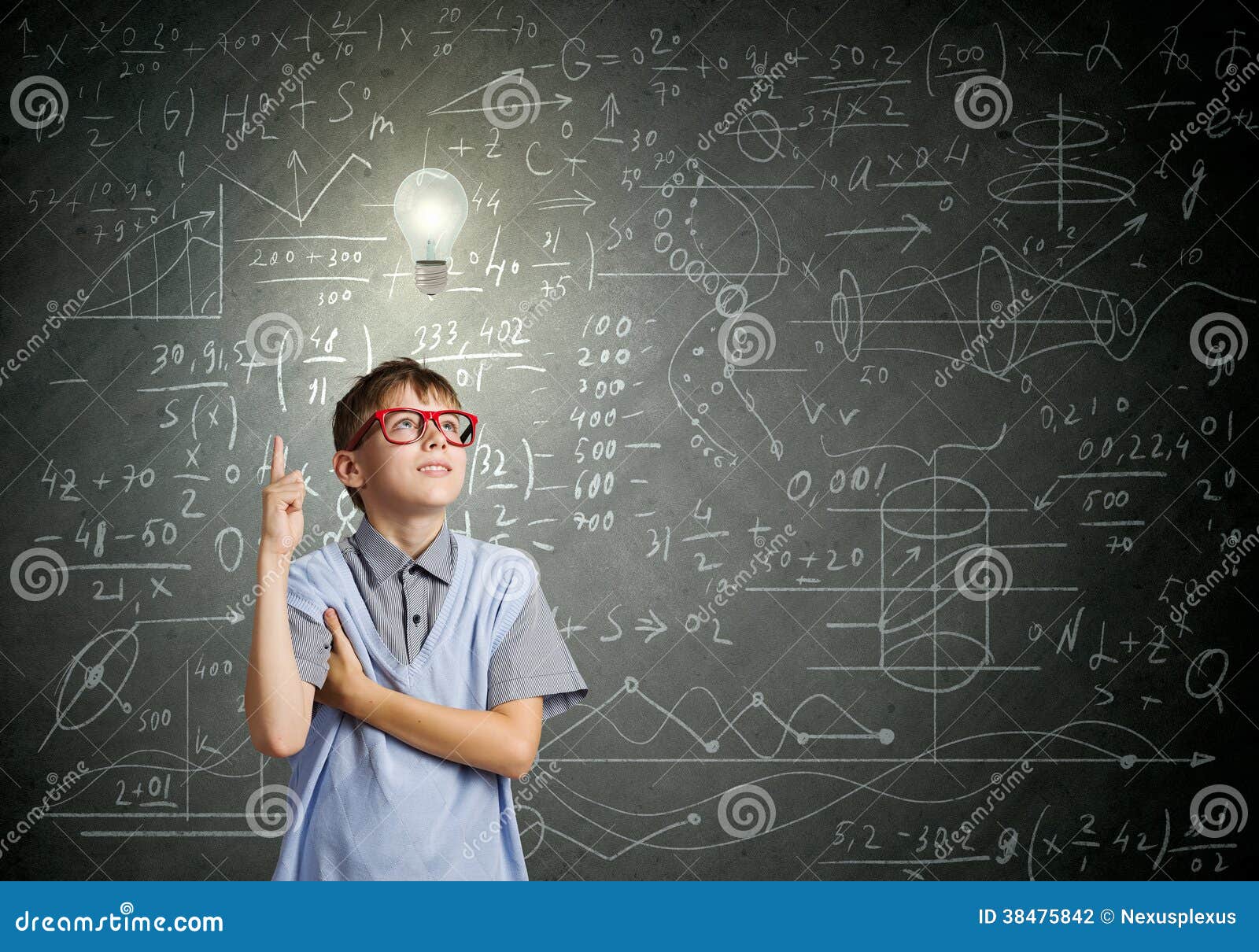 Little genius stock photo. Image of genius, learn, concept - 38475842