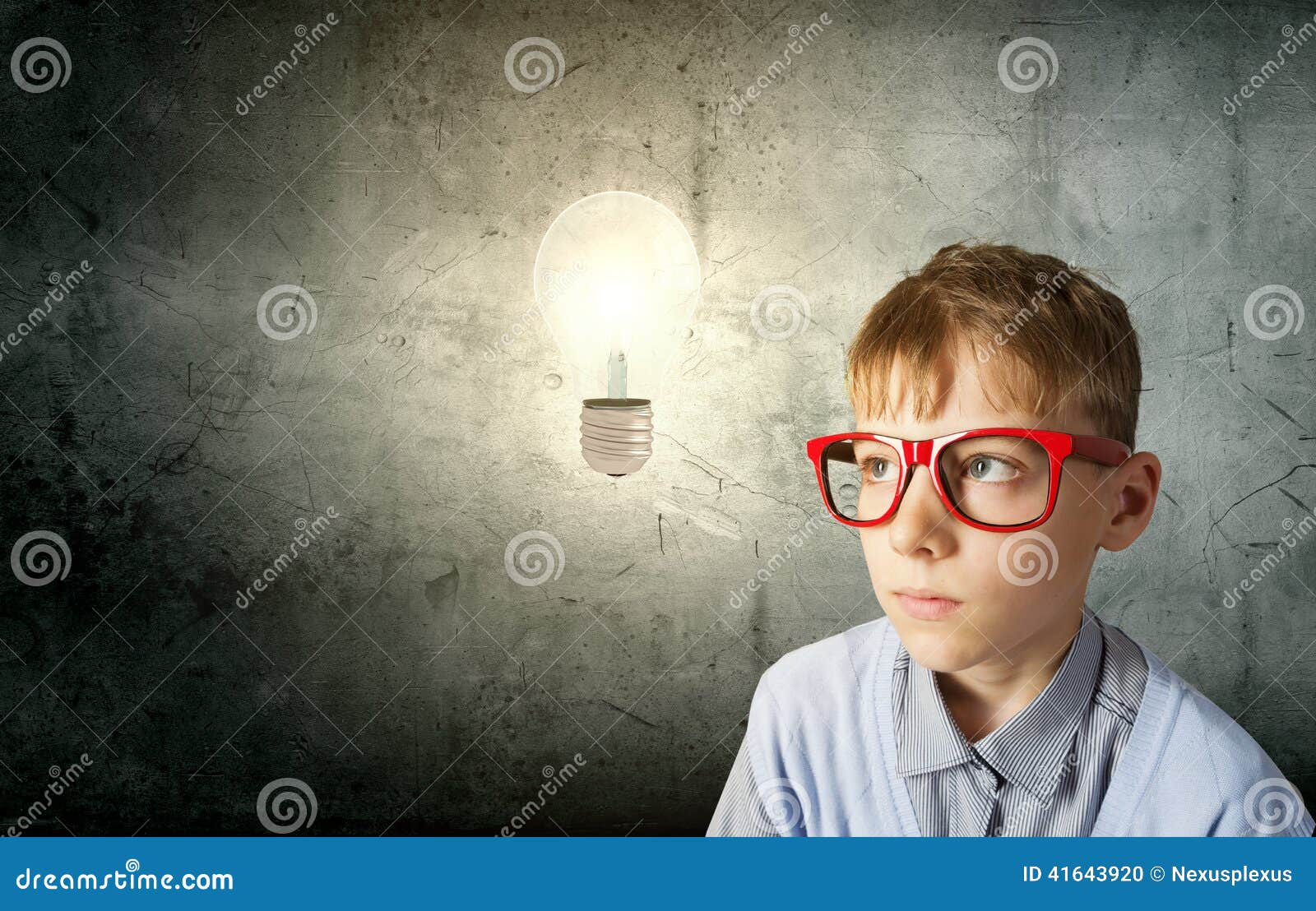 Little genius stock photo. Image of intelligent, learn - 41643920
