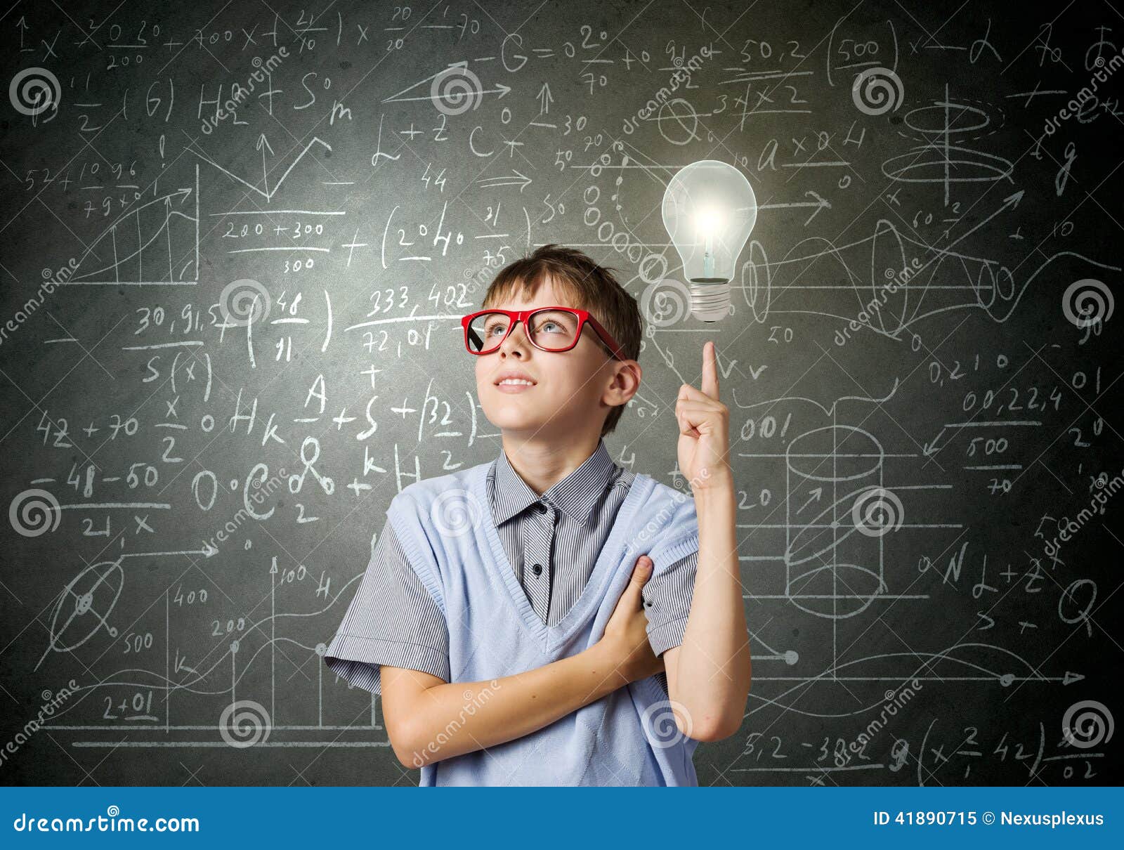 Little genius stock image. Image of education, educational - 41890715