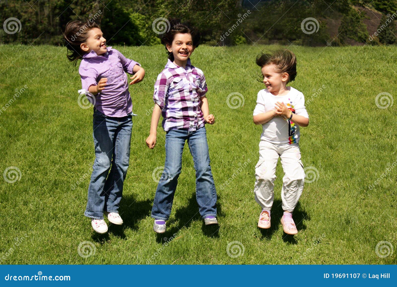 Little Giggling Girls stock image. Image of frolic, giggle - 19691107