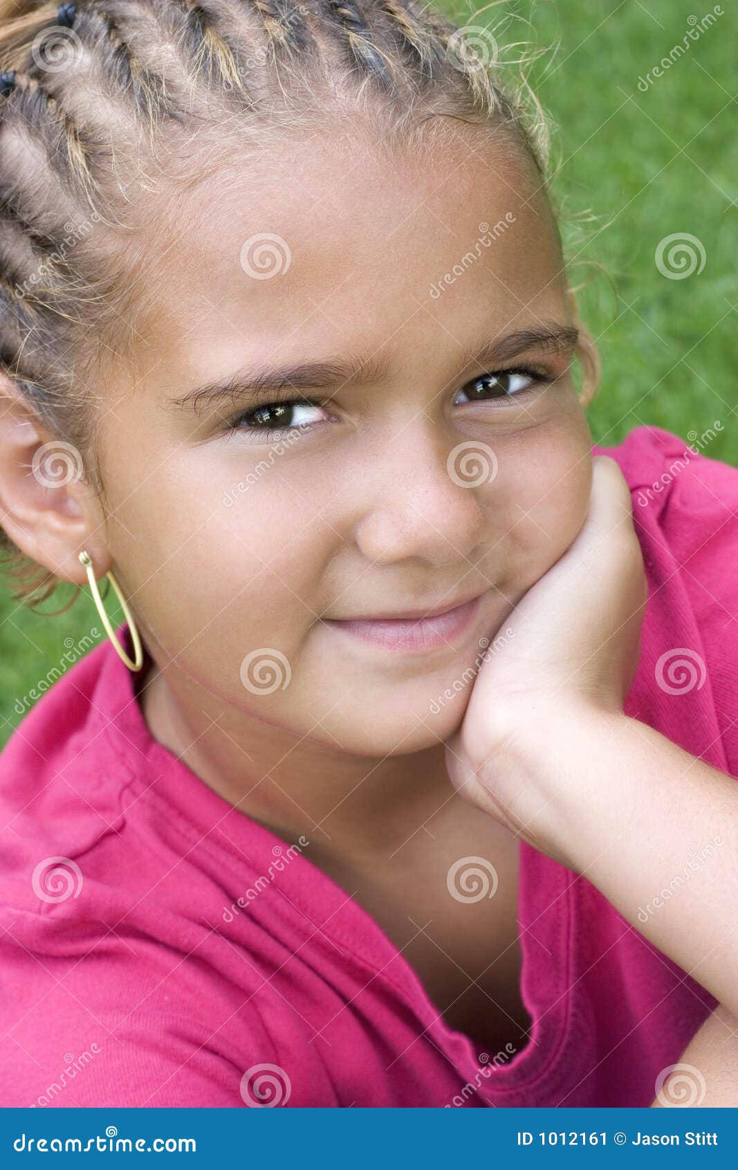 Little Girl stock image. Image of american, happiness - 1012161