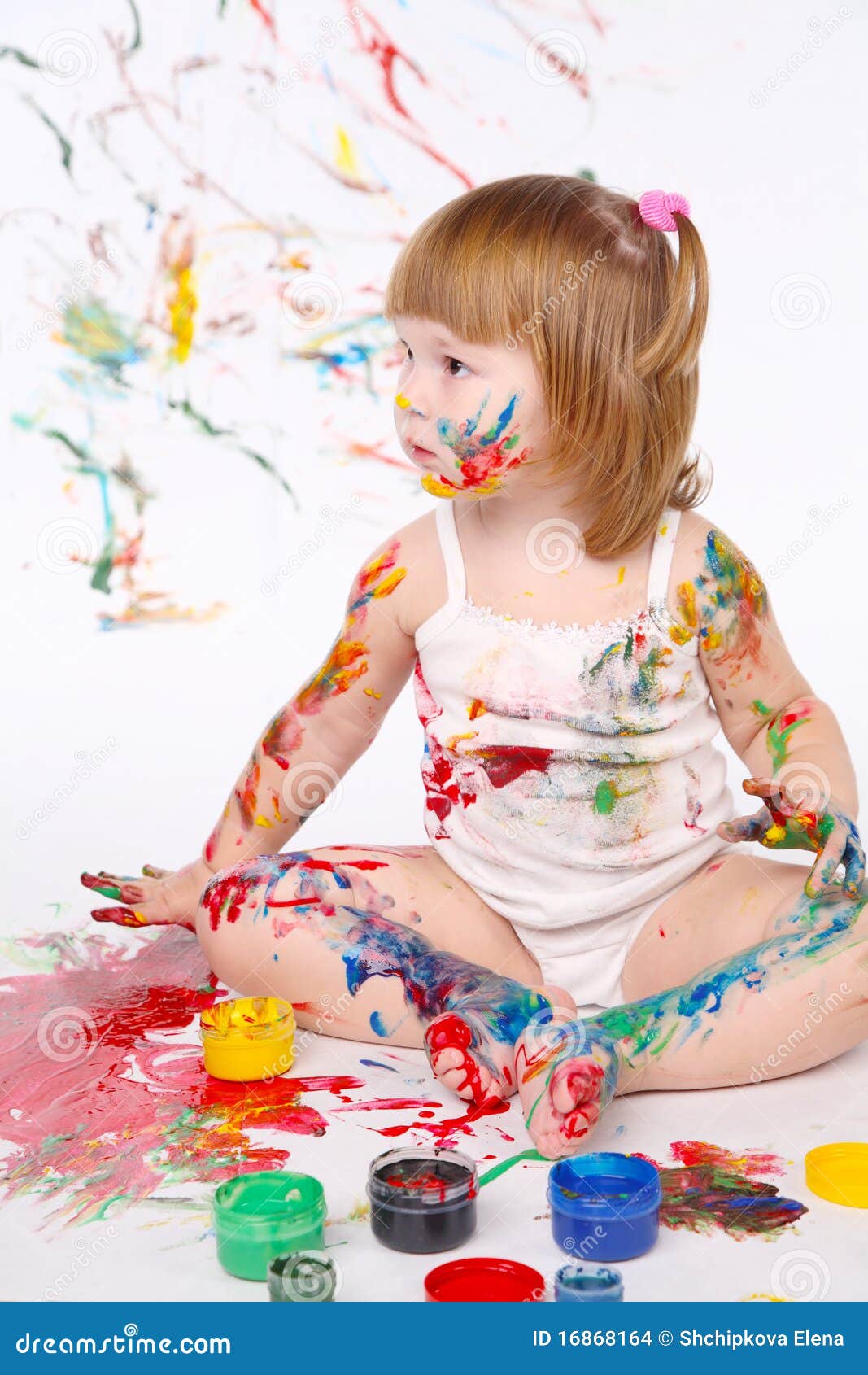 Little girl stock photo. Image of cheerful, childhood - 16868164