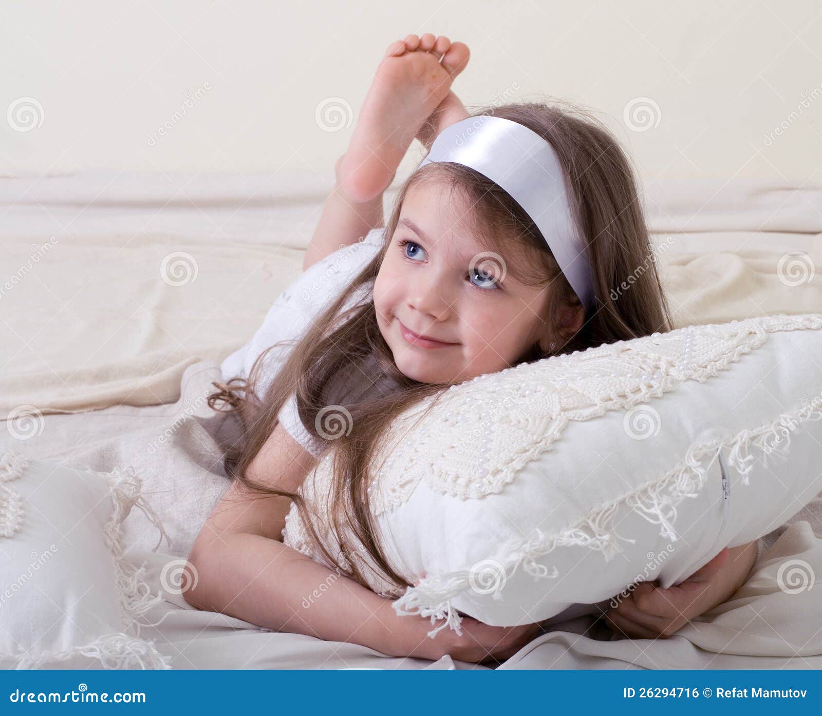 Little girl stock photo. Image of positive, female, innocence - 26294716