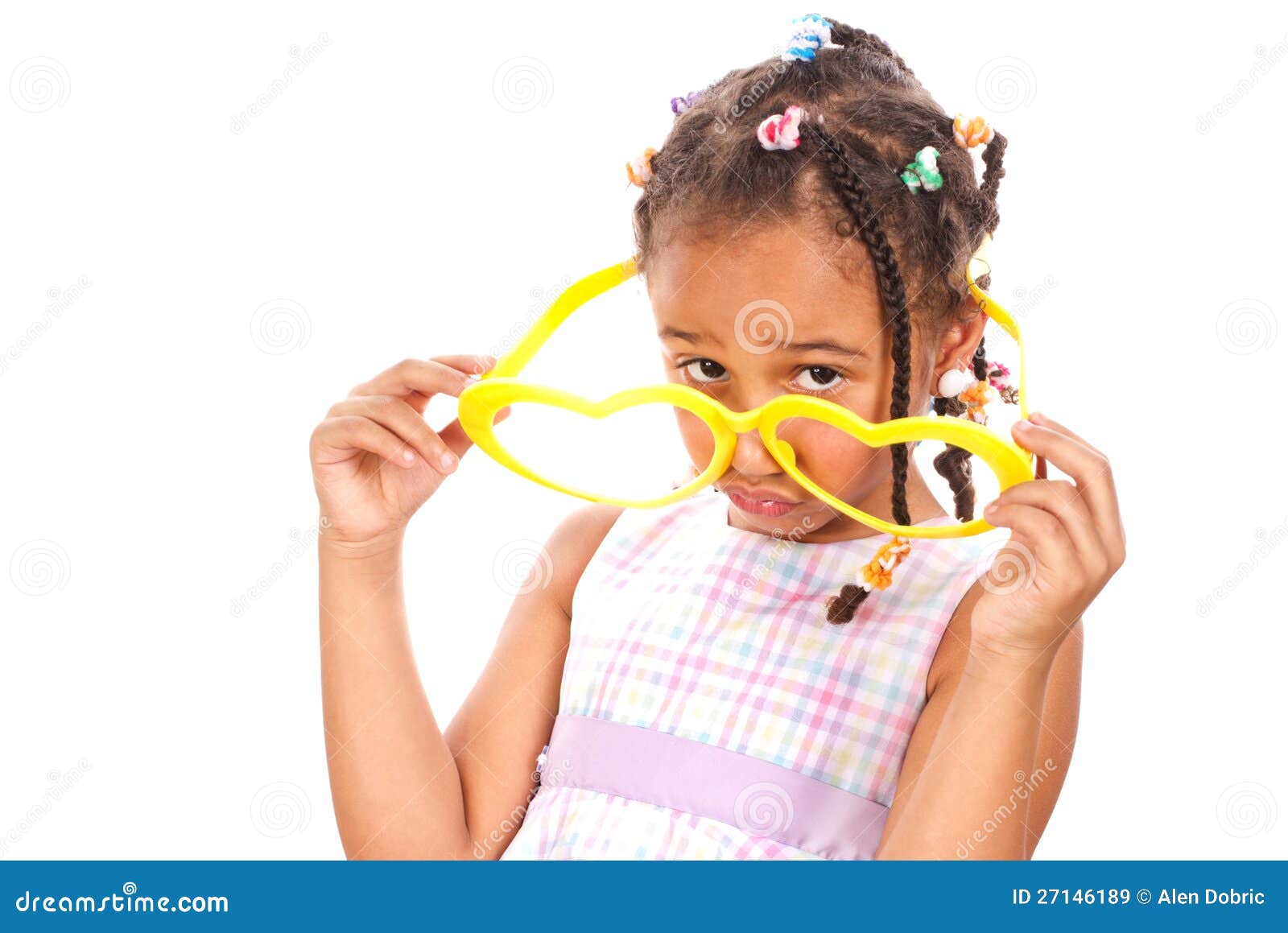 Little girl stock image. Image of cute, lucky, black - 27146189