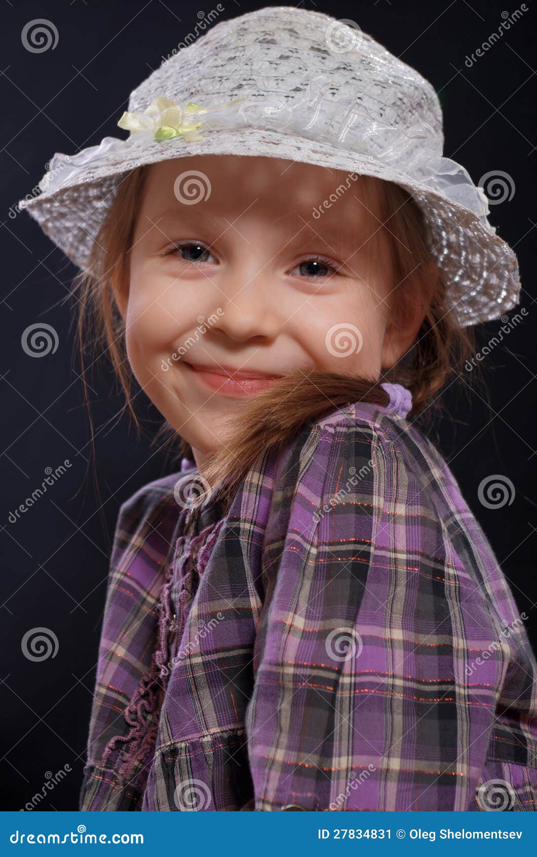 Little girl stock image. Image of expression, preschool - 27834831