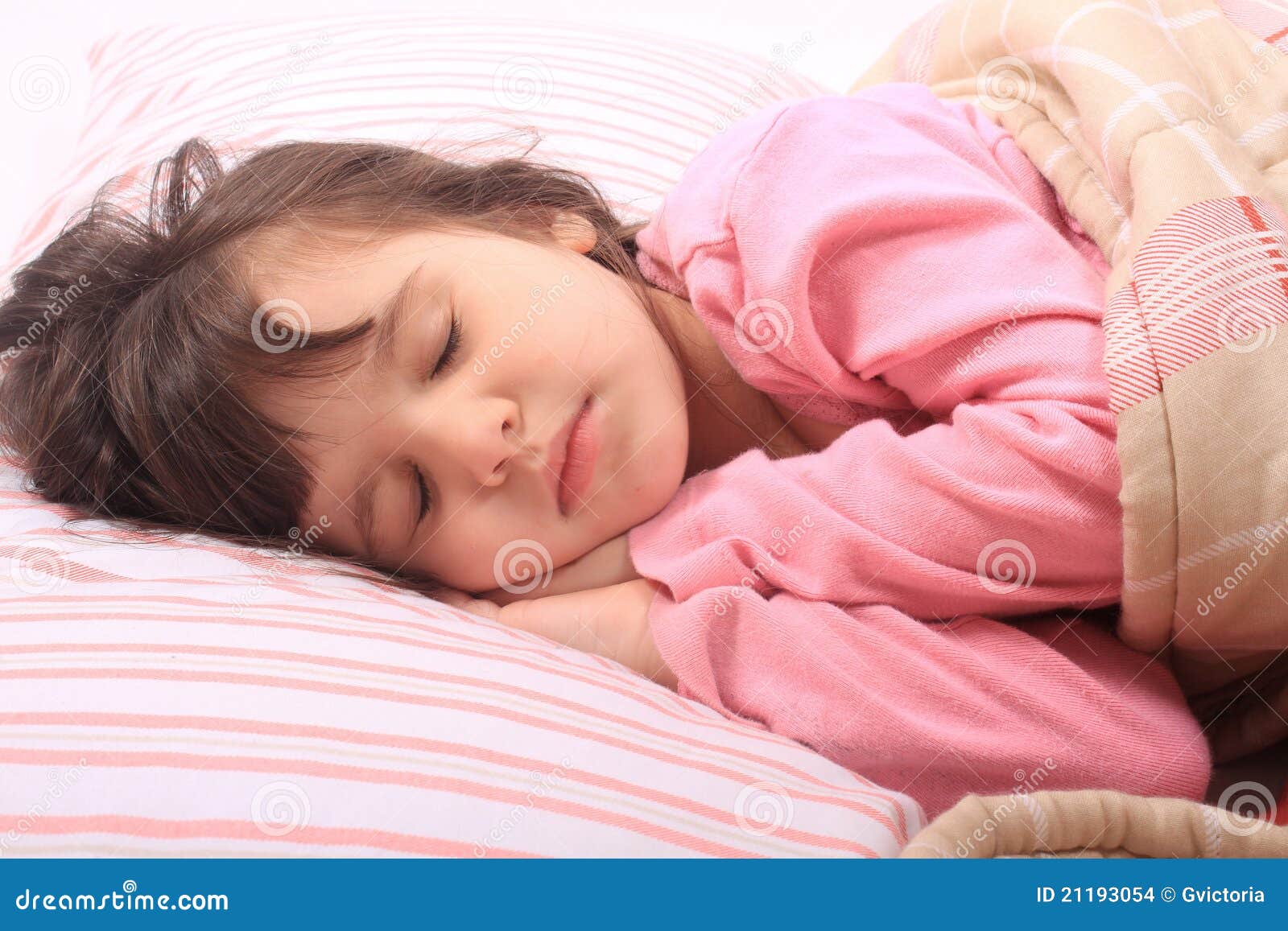 Little girl bedtime stock photo. Image of little, four - 21193054