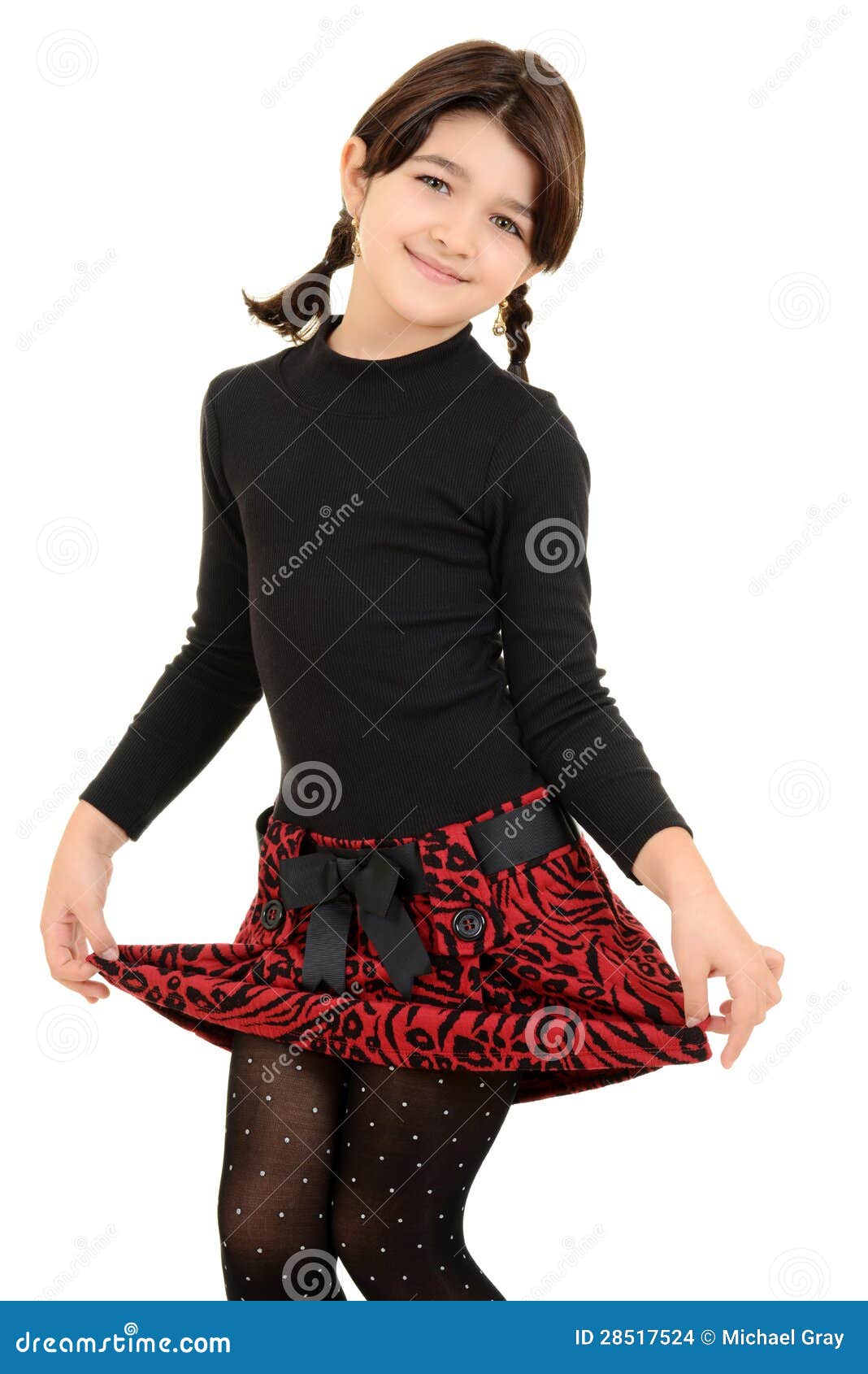 Little girl being cute stock photo. Image of bowing, happy - 28517524