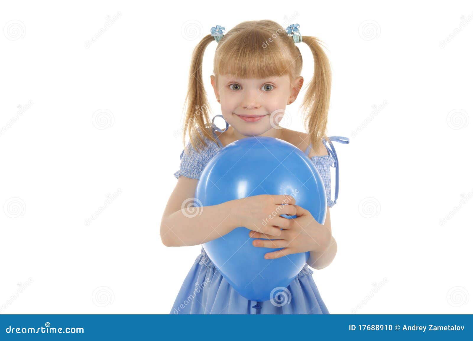 Little Girl with Colour Balls Stock Photo - Image of girl, enjoyment ...
