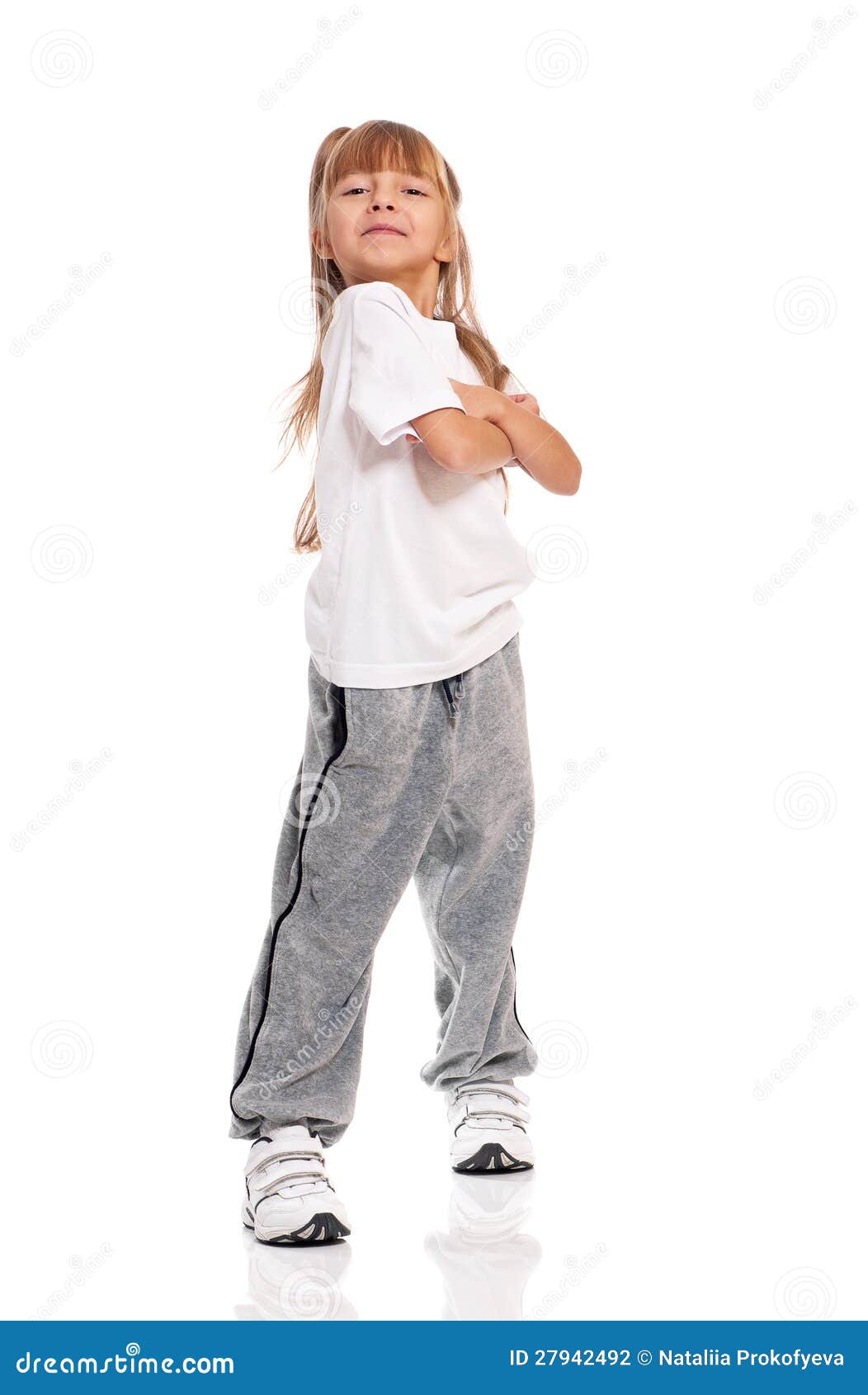 Little girl dancing stock photo. Image of cheerful, disco - 27942492