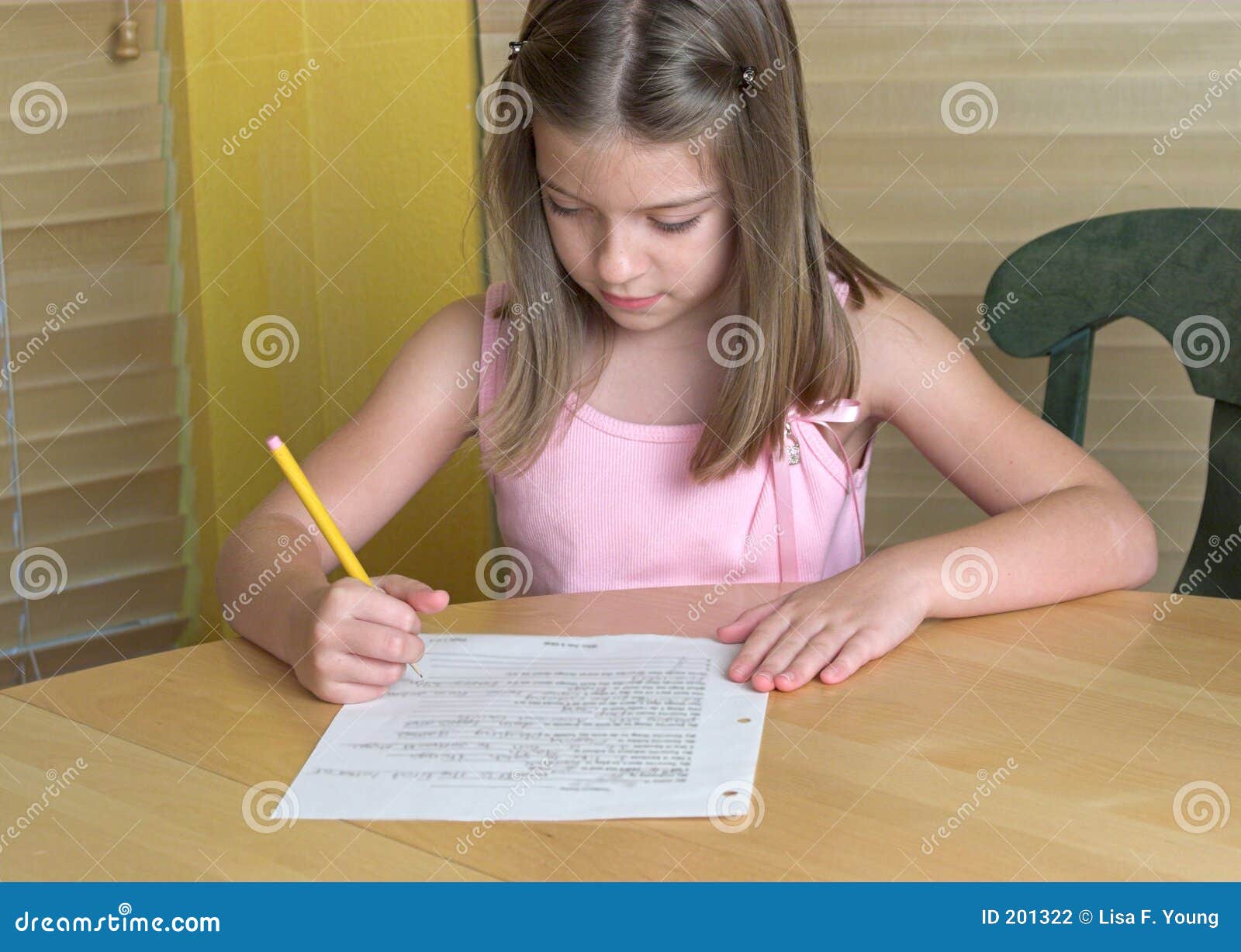 Little Girl Doing Homework stock photo. Image of eraser - 201322 Little Girl Doing Homework stock photo. Image of eraser - 201322