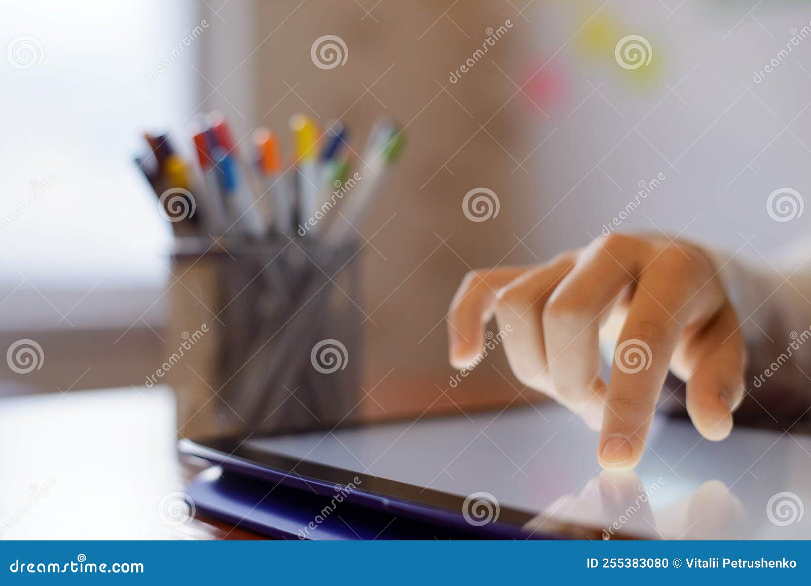 Using Computers in Education Stock Photo - Image of learning, exercises ...