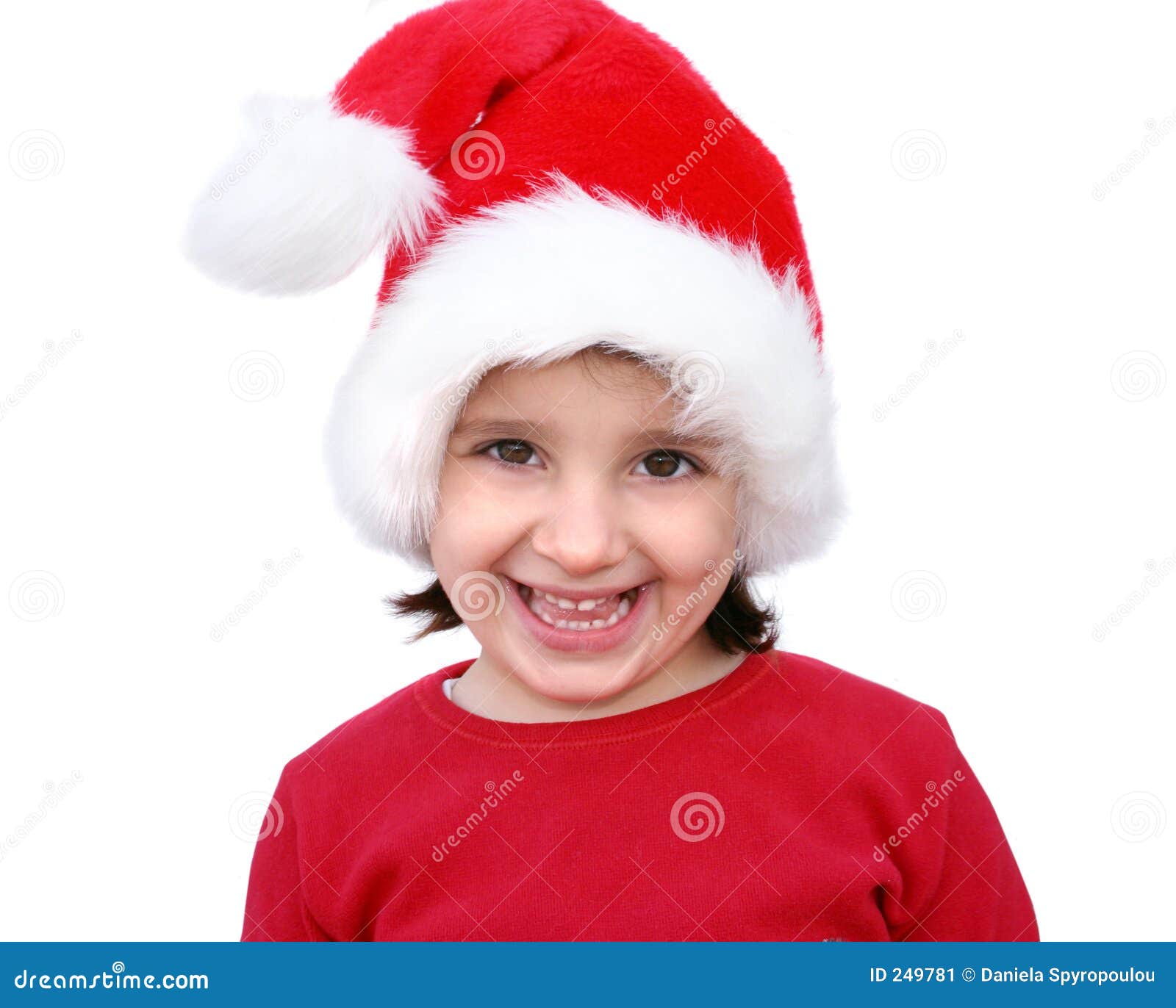 Little Girl Dressed Like Santa Stock Image - Image of gifts, costume ...
