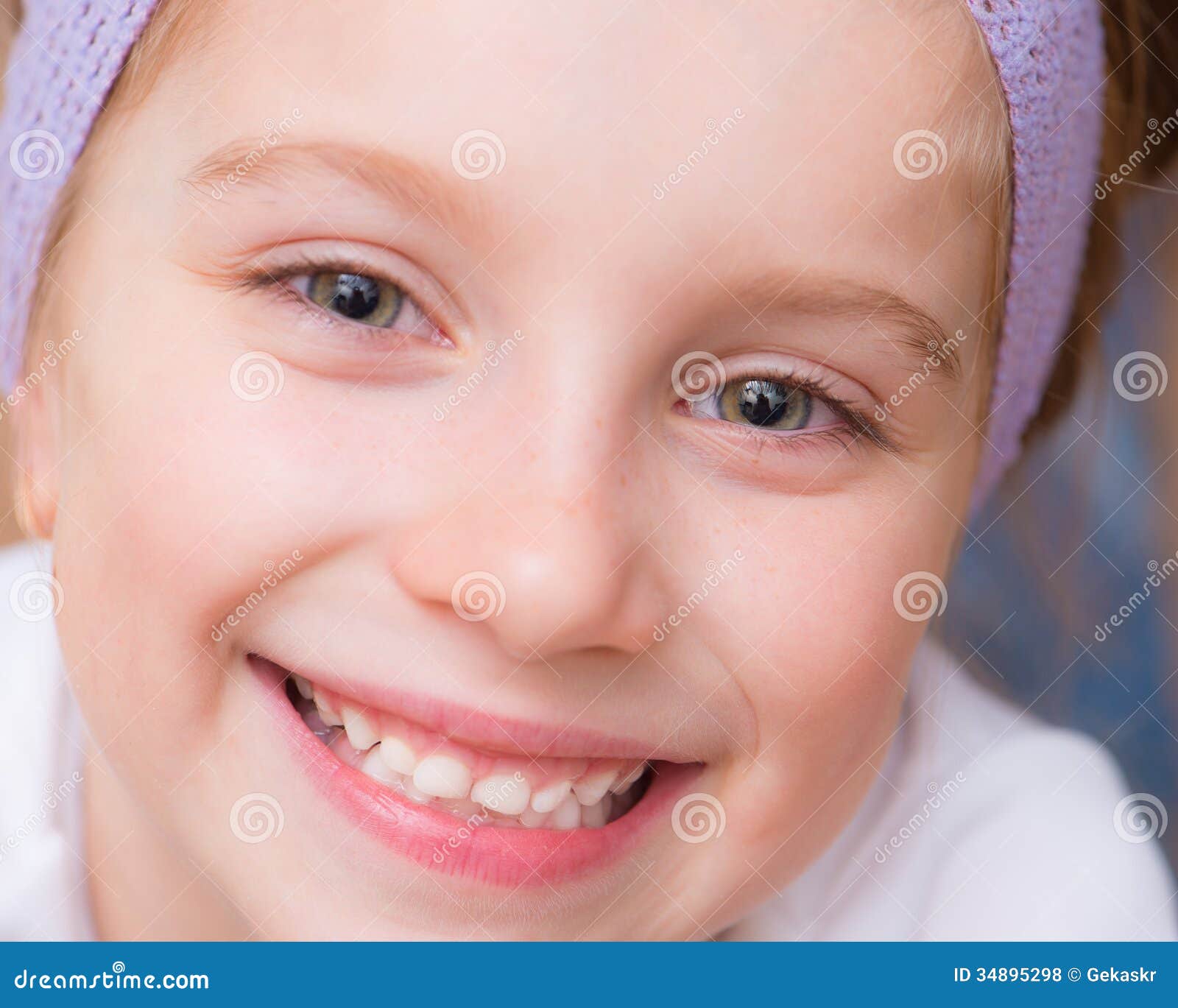 Little girl stock photo. Image of little, closeup, pretty - 34895298