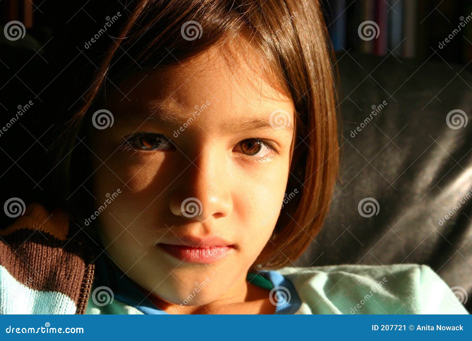 Little Girl - a Face of Promise Stock Image - Image of eyes, beautiful ...