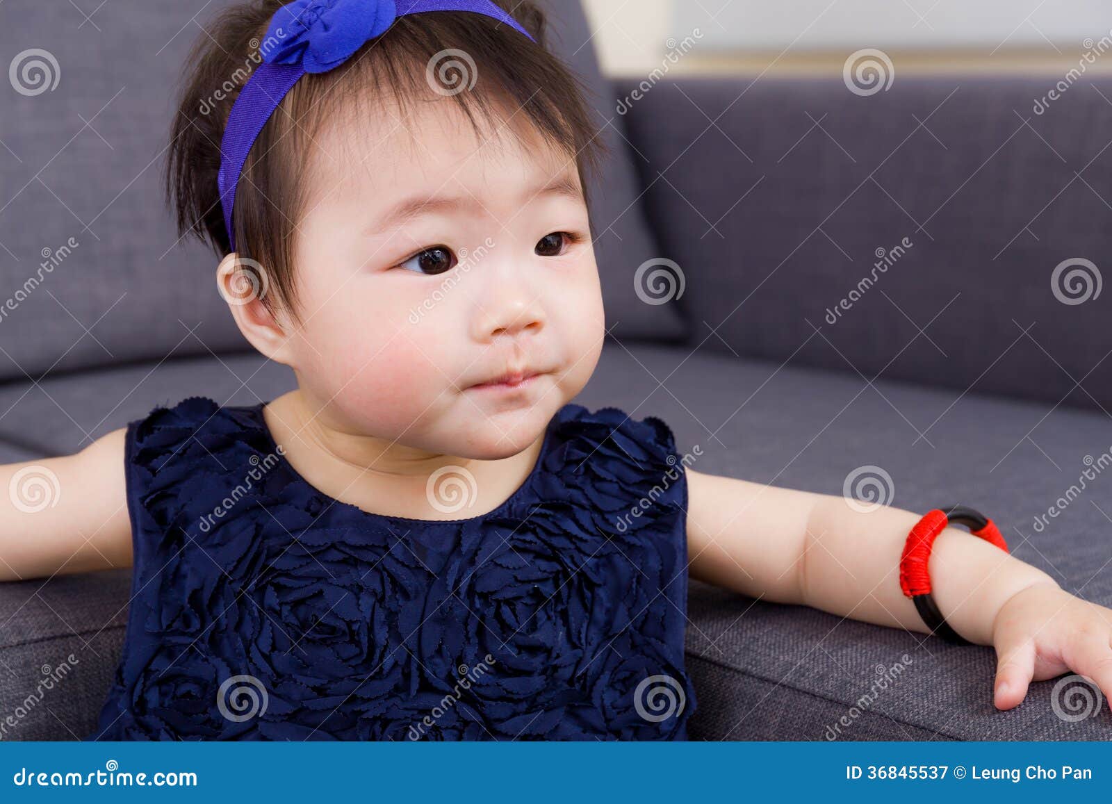 Little girl feel curiosity stock image. Image of newborn - 36845537
