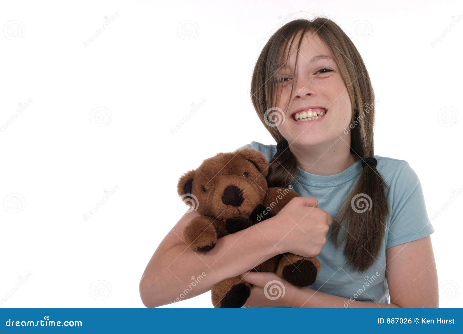 Little Girl Holding Teddy Bear 8 Stock Photo - Image of person, teddy ...