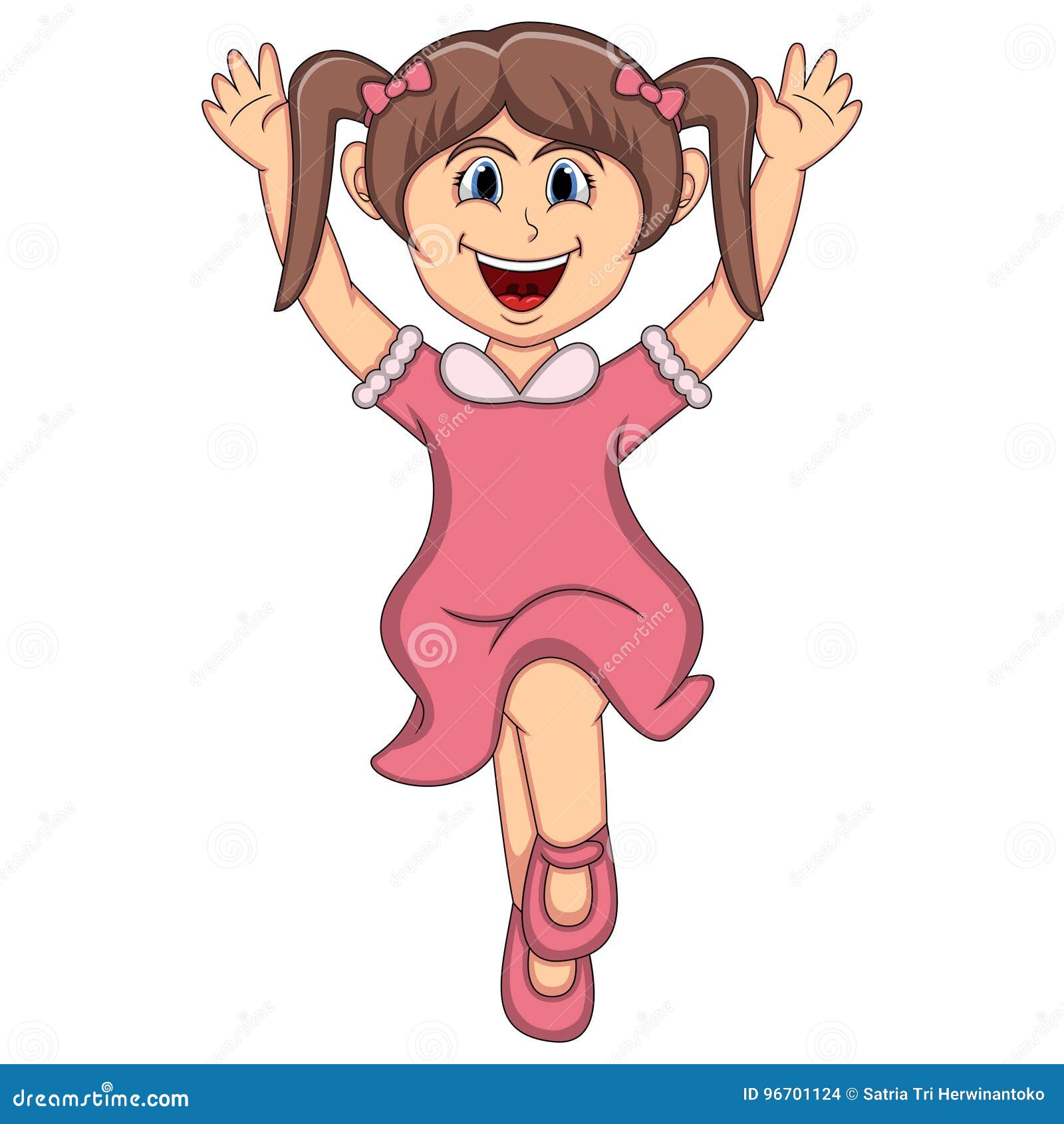 Little girl jump cartoon stock vector. Illustration of cartoon - 96701124 Little girl jump cartoon stock vector. Illustration of cartoon - 96701124