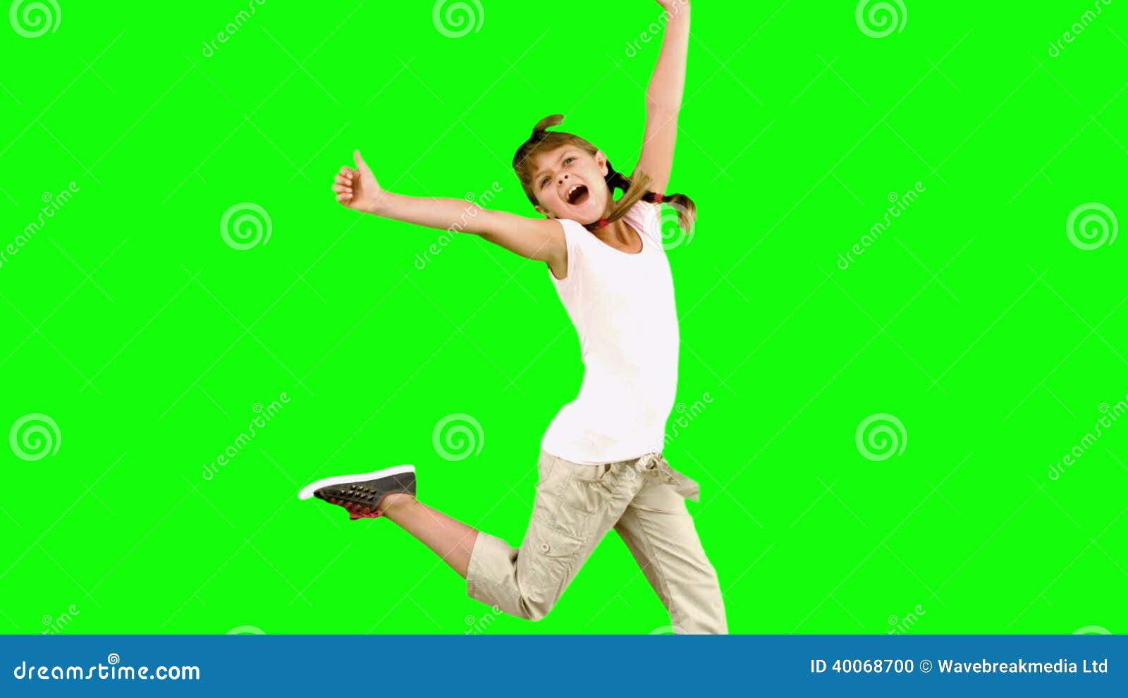 Little Girl Jumping Green Screen Stock Footage & Videos - 45 Stock Videos