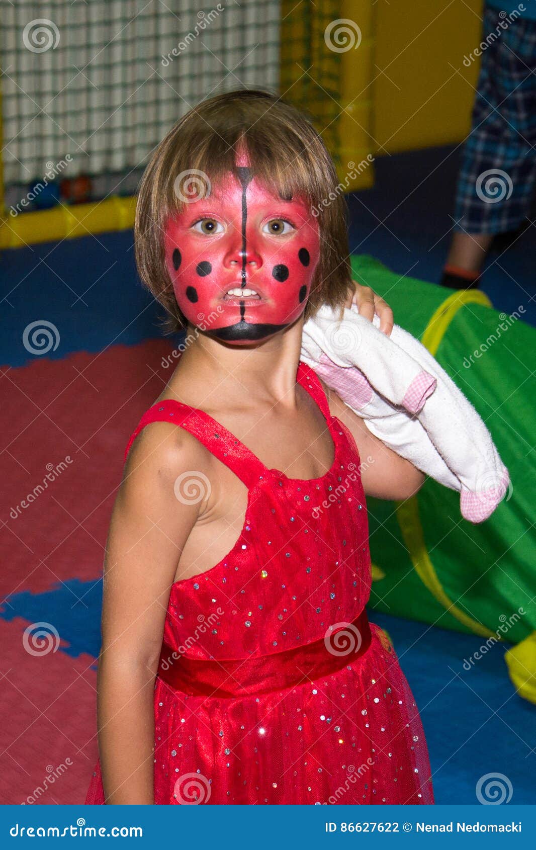 Ladybug Face Painting Ideas