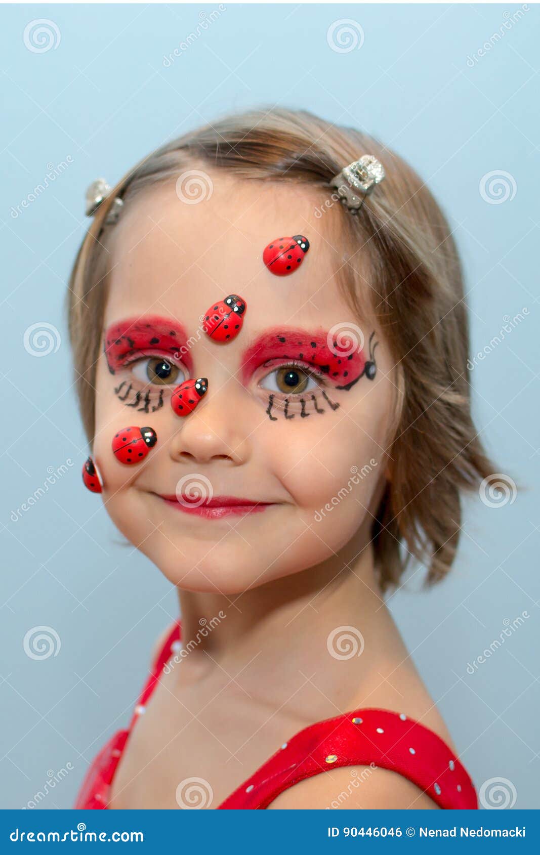 Ladybug Face Paint