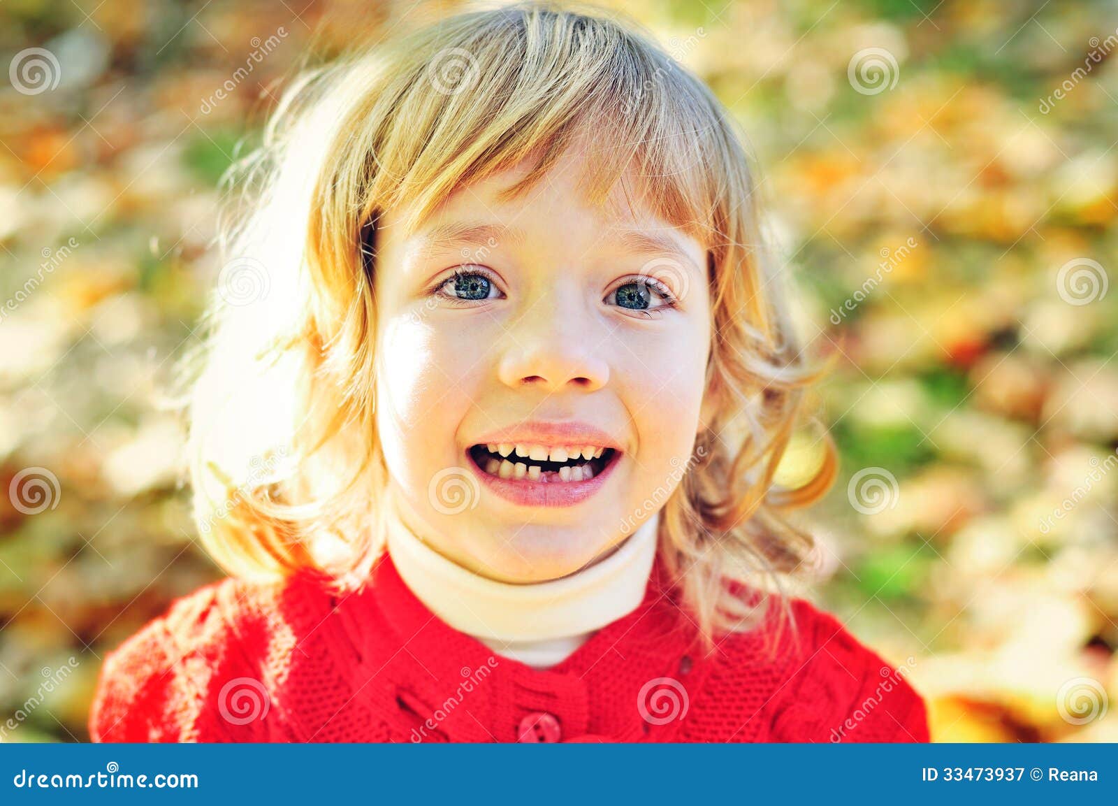 Little Girl Missing Her First Tooth Stock Image - Image of dental ...