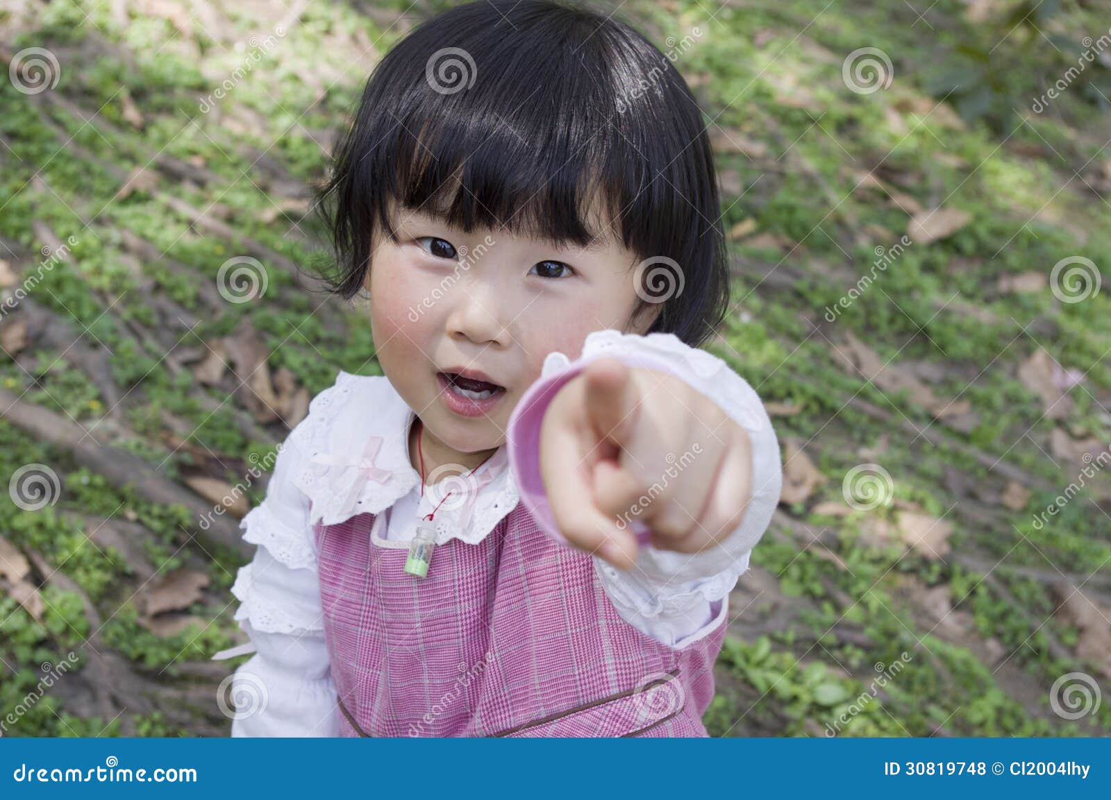 Little girl point you stock photo. Image of cute, beauty - 30819748