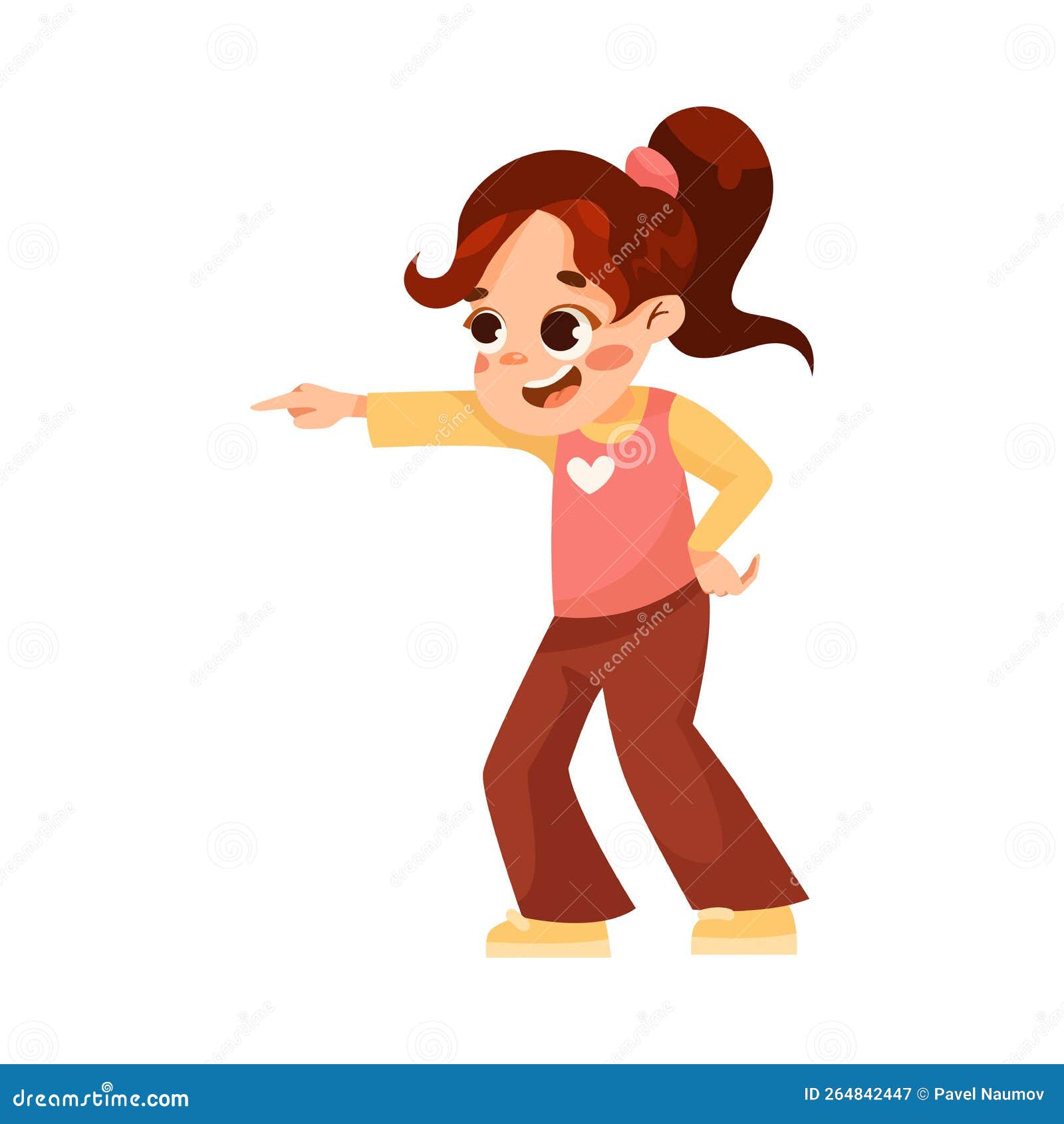 Little Girl Pointing Finger at Somebody Playing Hide and Seek Game and ... Little Girl Pointing Finger at Somebody Playing Hide and Seek Game and ...
