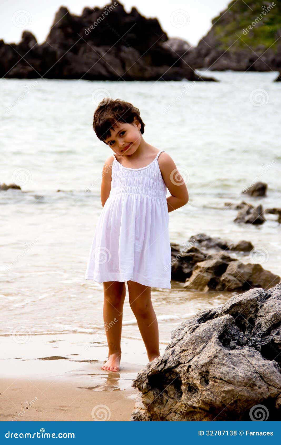 Little girl portrait stock photo. Image of pretty, portrait - 32787138