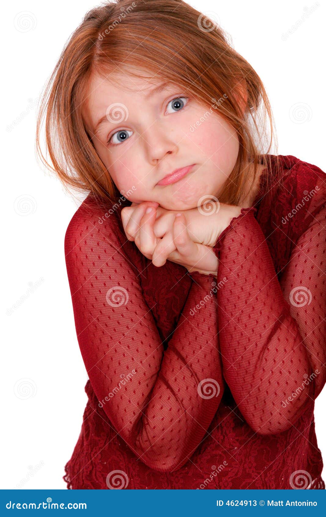 Little girl pout stock image. Image of miss, sweet, creature - 4624913