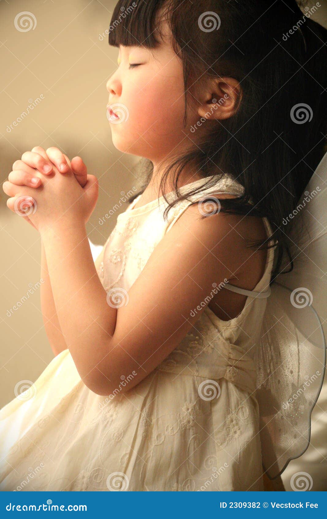 Little Girl Praying Stock Photography - Image: 2309382